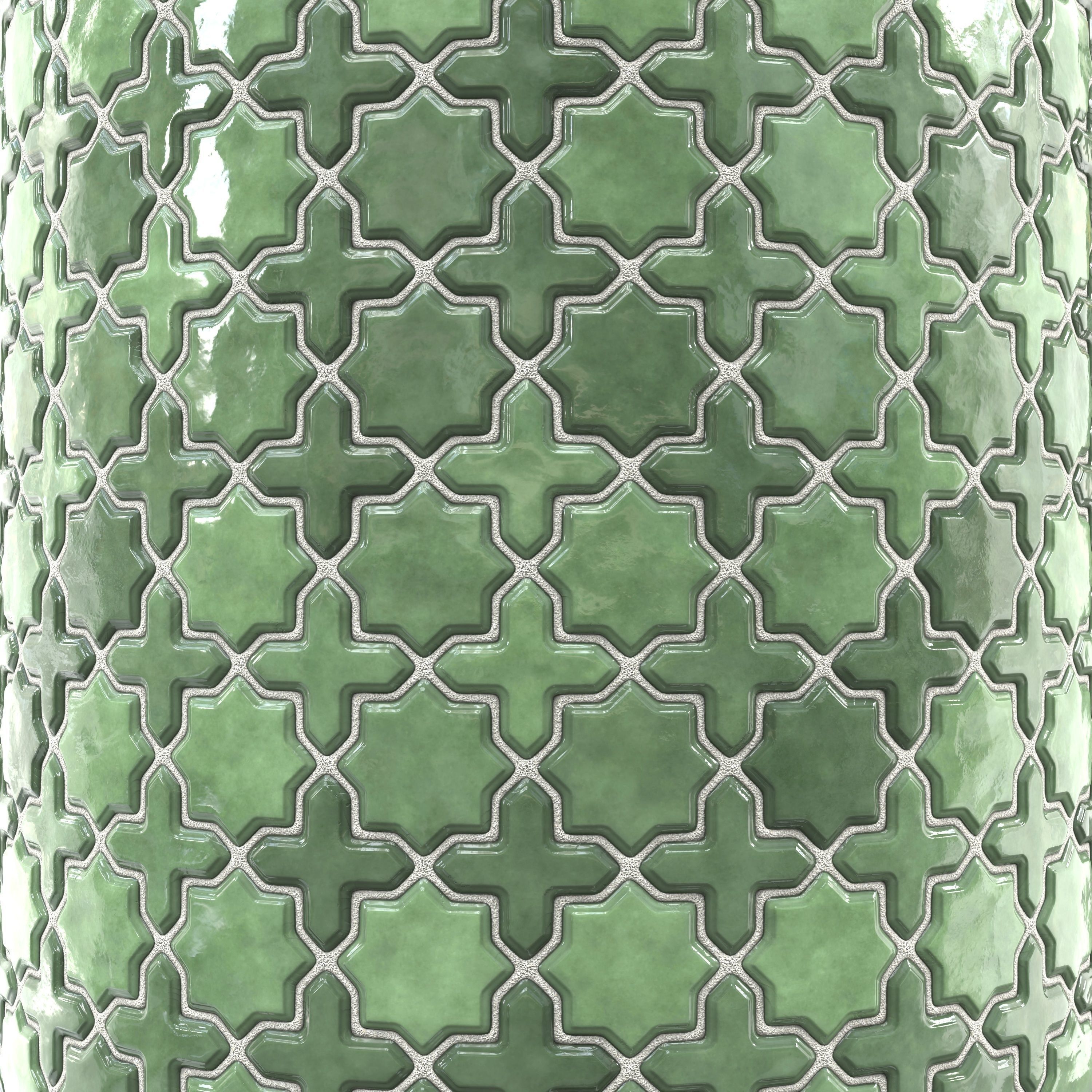 kitchen glaze tile PBR texture 008 Texture | CGTrader
