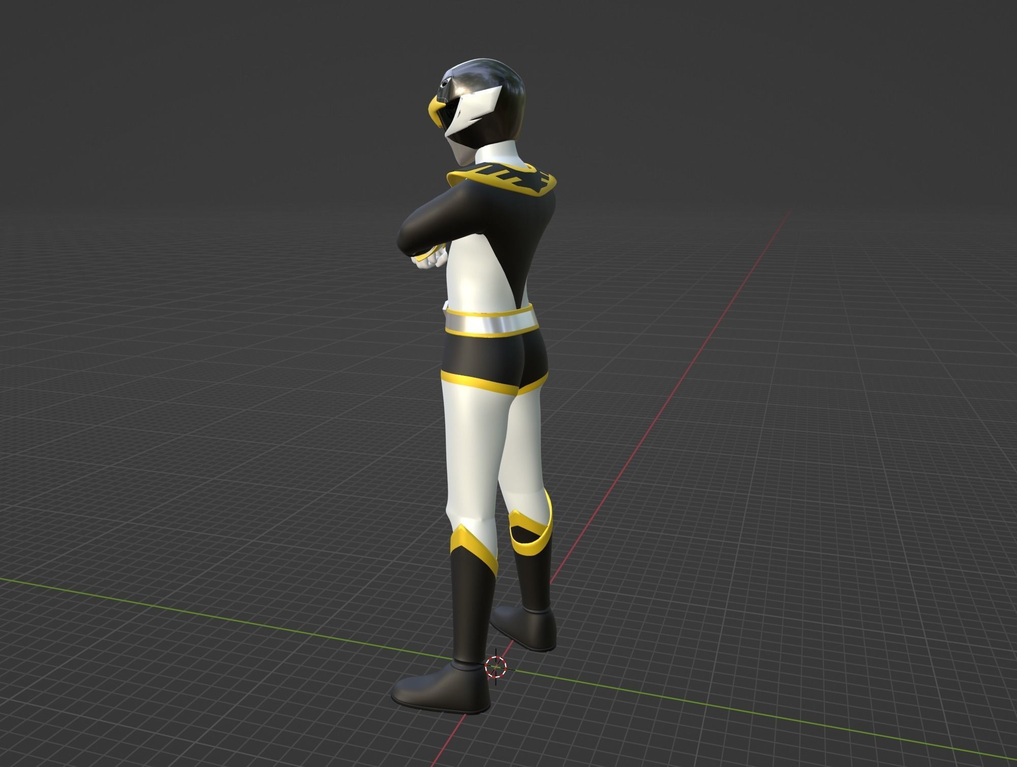 Black Condor - Chojin Sentai Jetman 3D model rigged | CGTrader