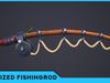 3D model Emberlight Stylized Fishing Rod VR / AR / low-poly | CGTrader