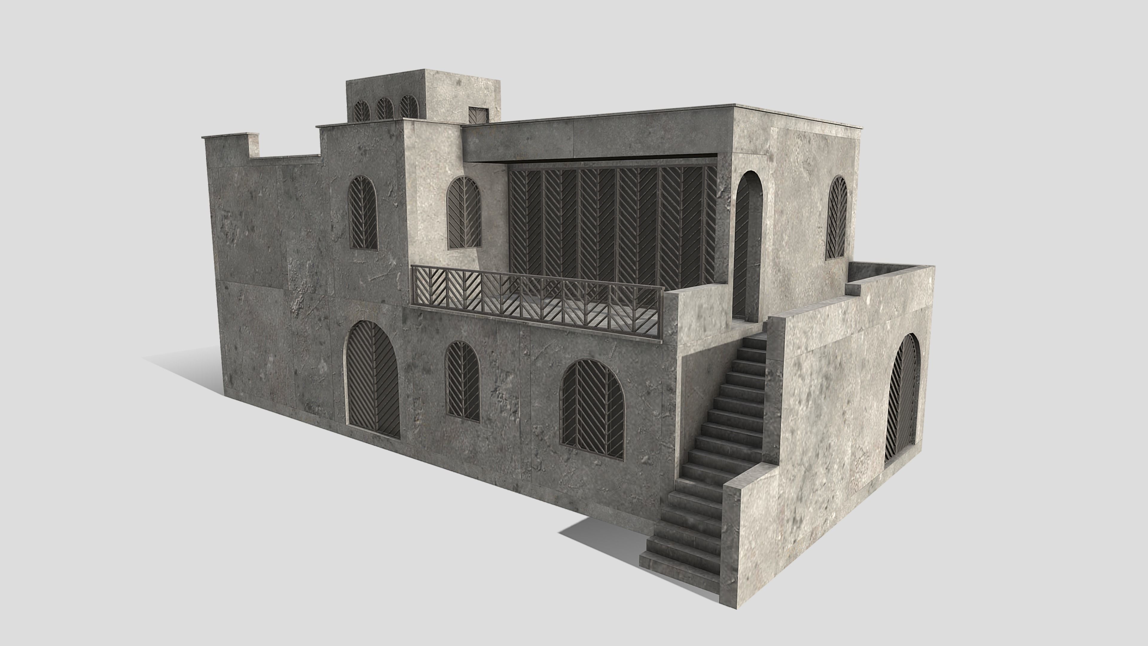 3D model Middle East Building VR / AR / low-poly | CGTrader