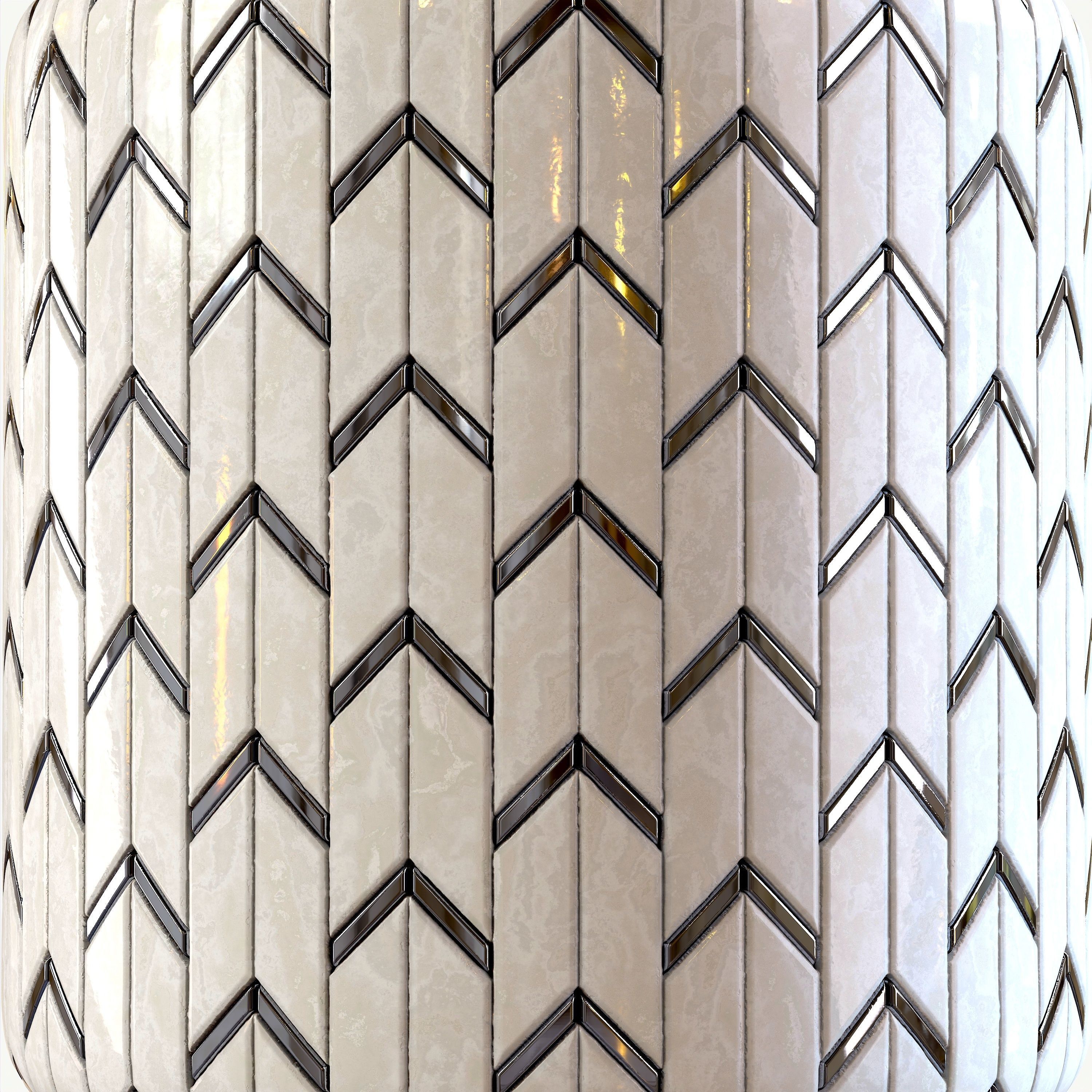 steel and marble tile PBR texture 003 Texture | CGTrader