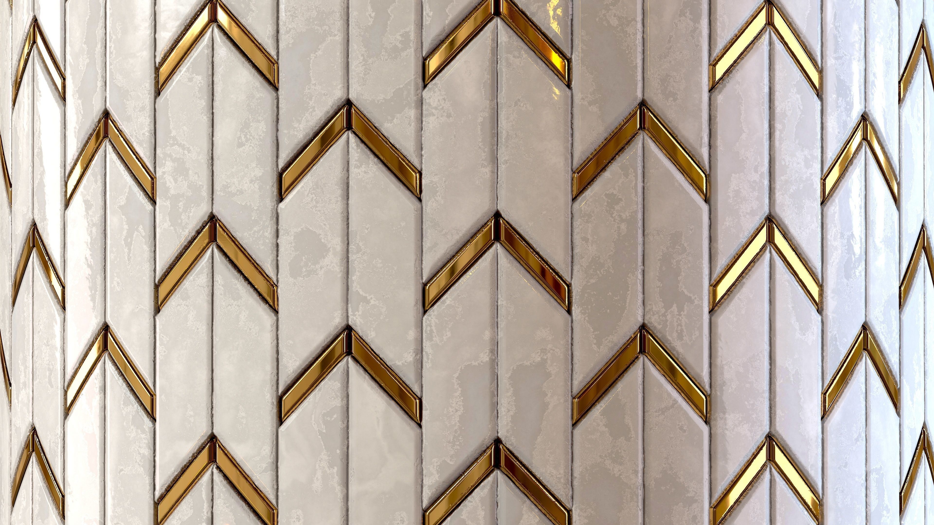 steel and marble tile PBR texture 003 Texture | CGTrader