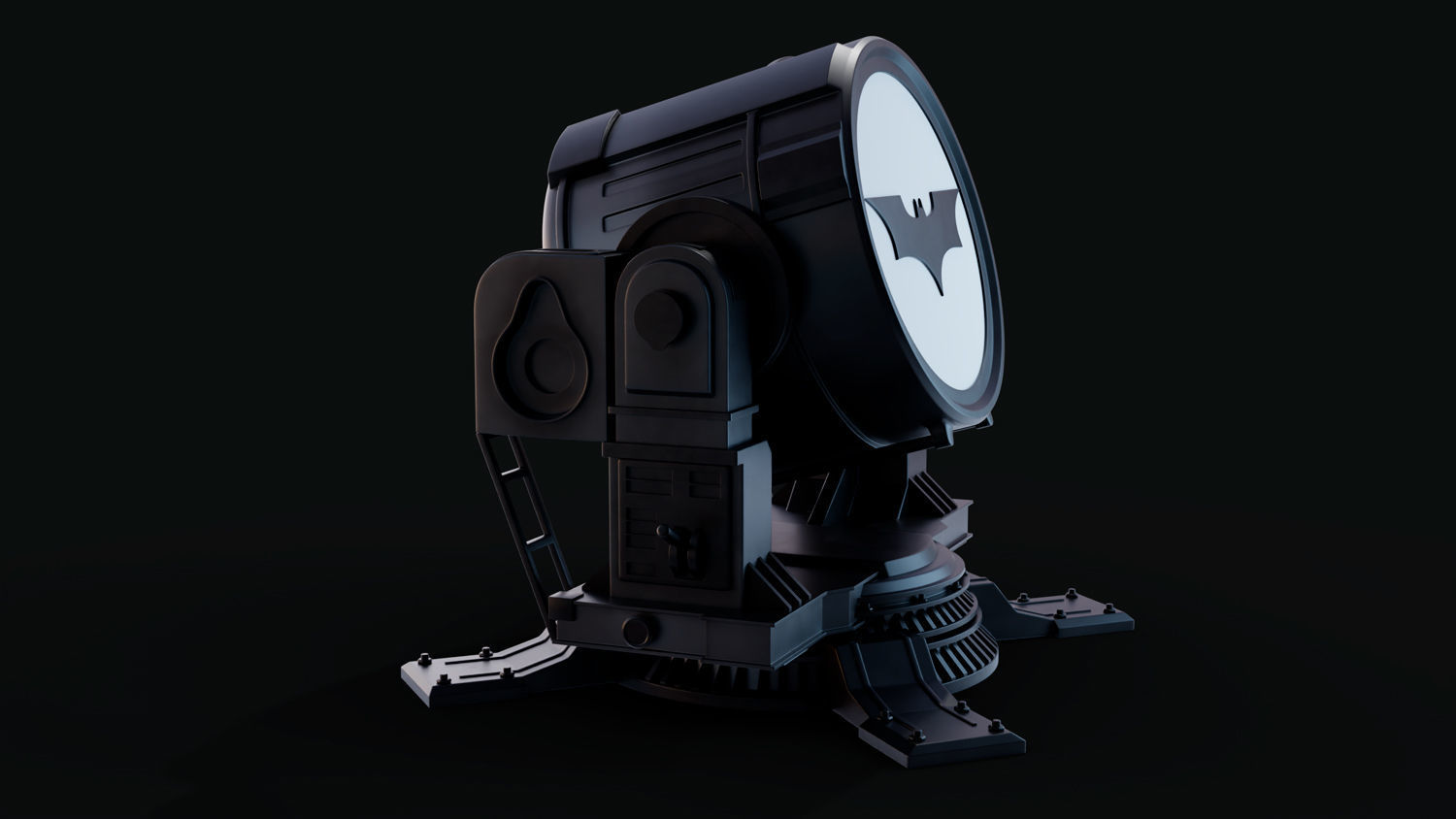 Bat Signal High Poly Model 3D model | CGTrader