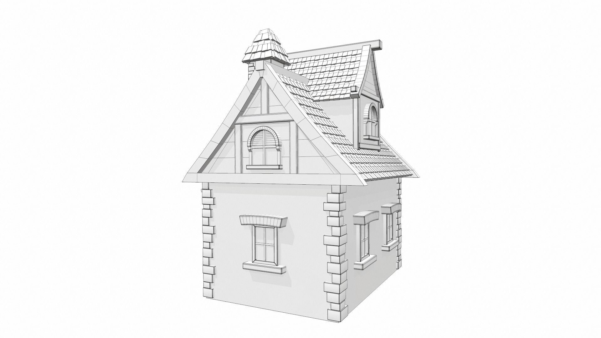 Cartoon house pack 3D Model Collection | CGTrader