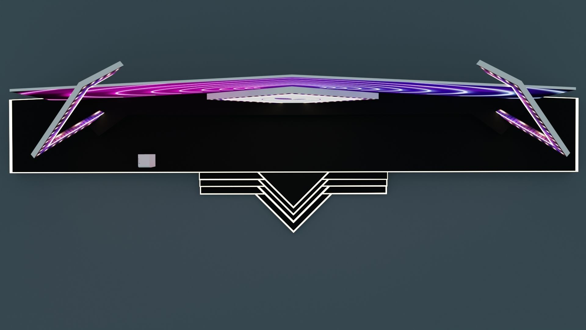 3D model stage without lights VR / AR / low-poly | CGTrader