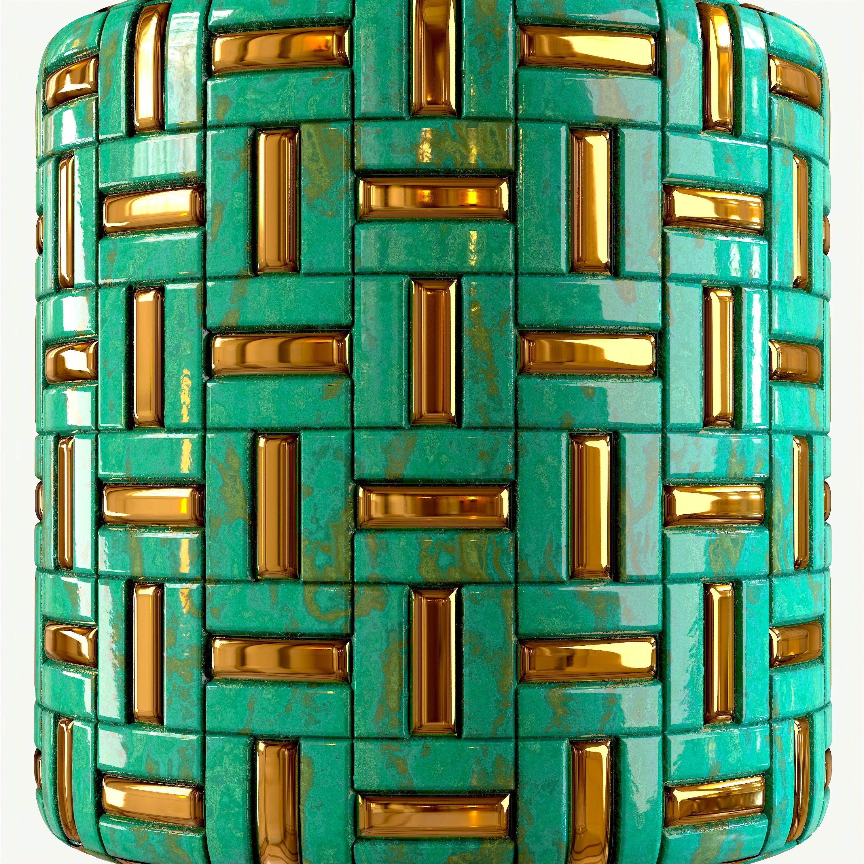 steel and marble tile PBR texture 006 Texture | CGTrader