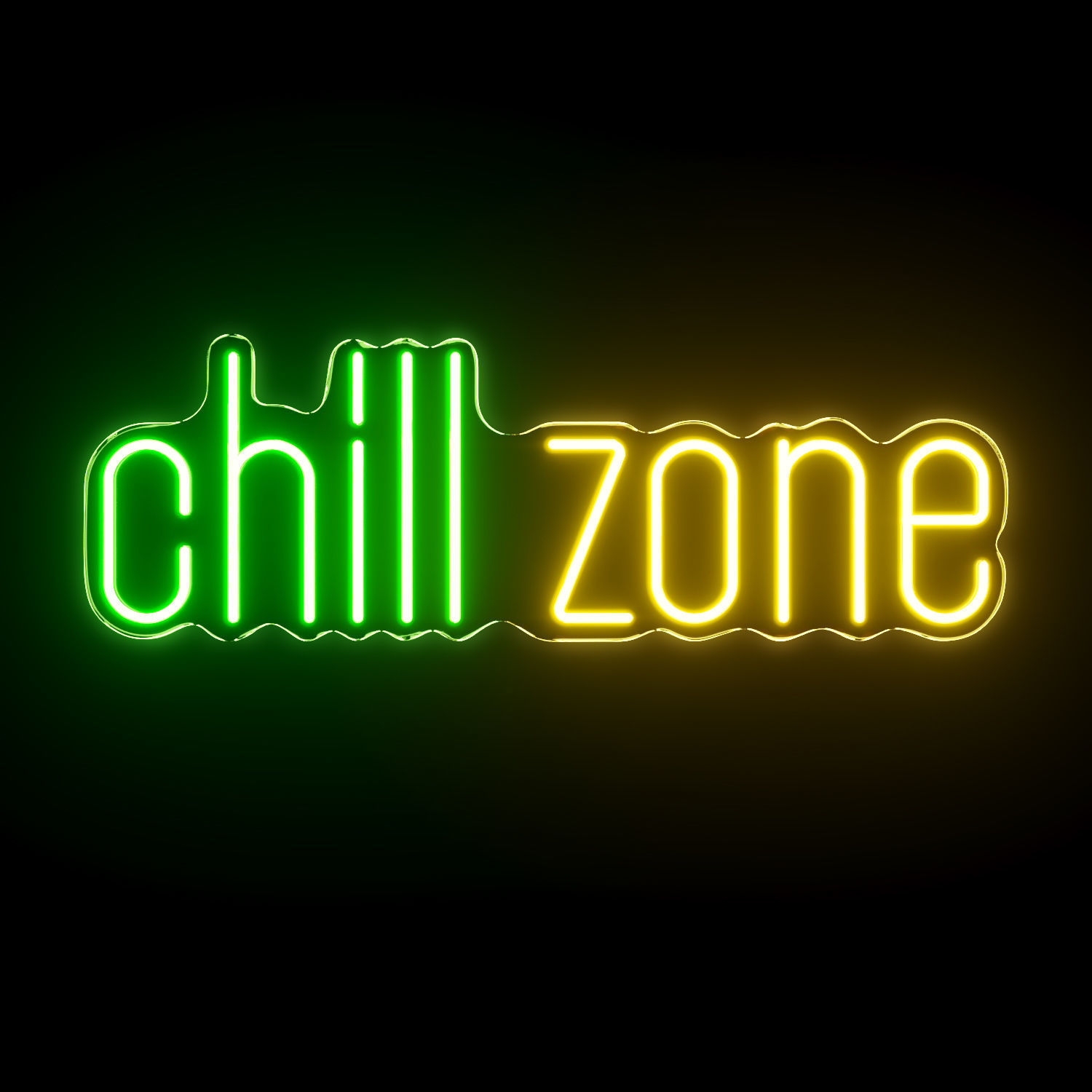Chill Zone Neon Sign 3D model | CGTrader