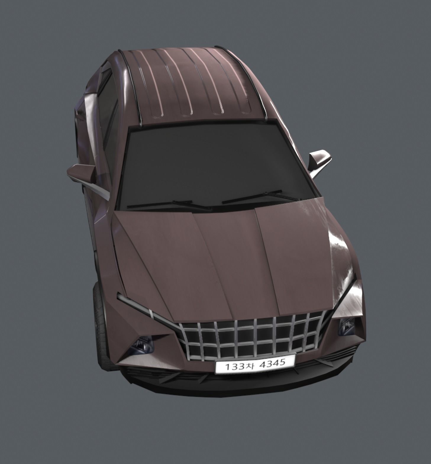 Middle Poly CAR PBR TEXTUREING 3D model | CGTrader