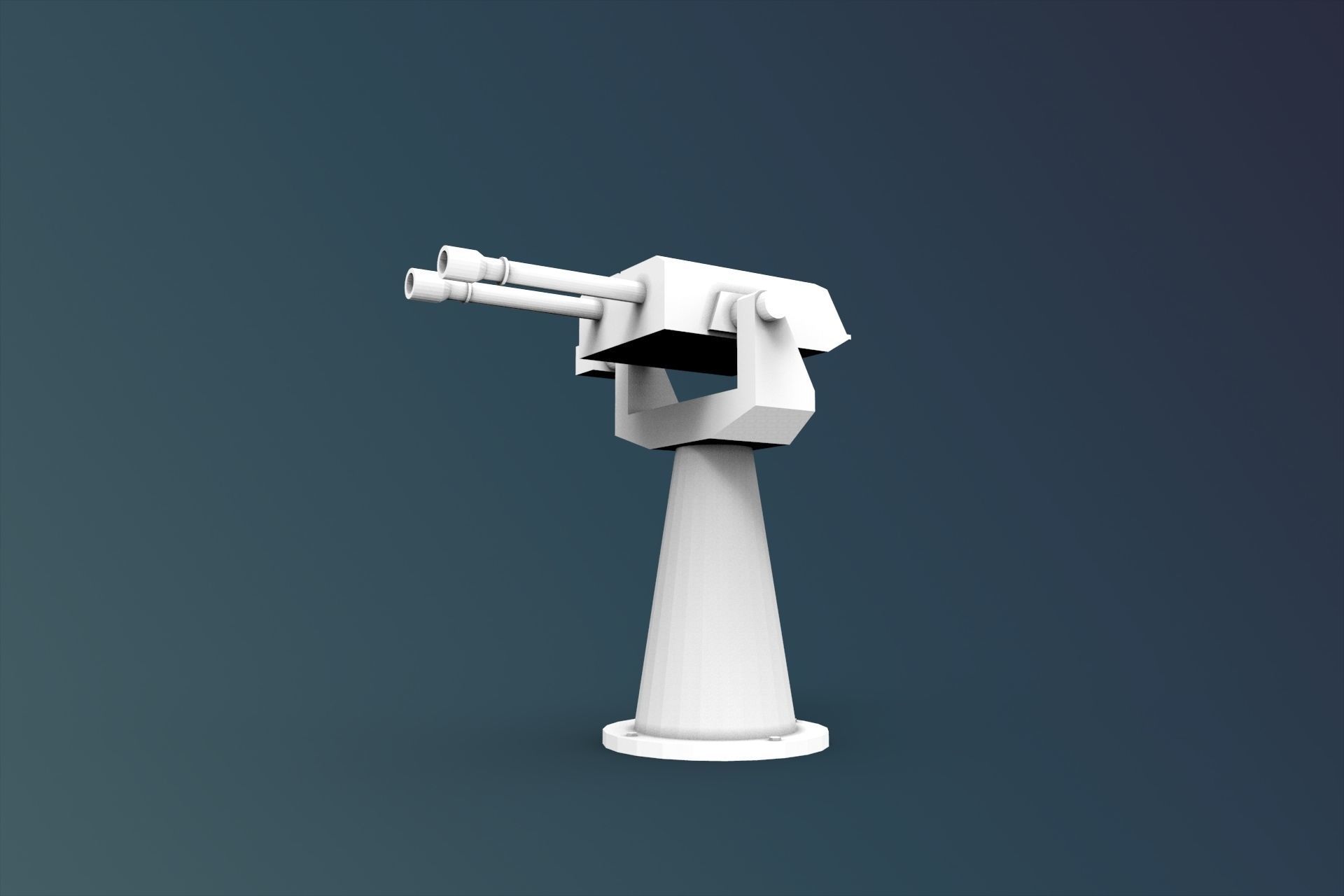 anti-air self defence system MISTRAL SIMBAD 3D model 3D printable ...