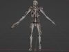 Mechanical monster skeleton lowpoly gameready monster model free VR ...