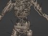 Mechanical monster skeleton lowpoly gameready monster model free VR ...