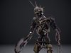 Mechanical monster skeleton lowpoly gameready monster model free VR ...