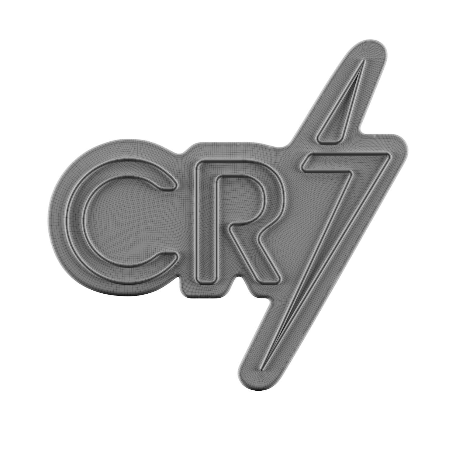 CR7 Neon Sign 3D model | CGTrader