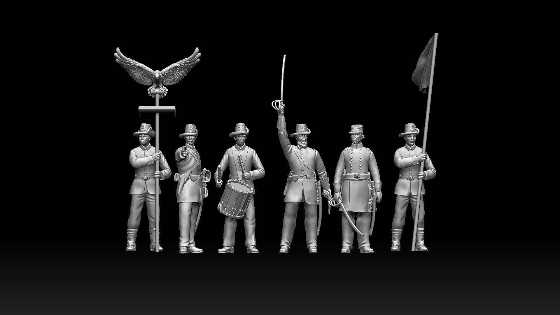 iron brigade 3D model 3D printable | CGTrader