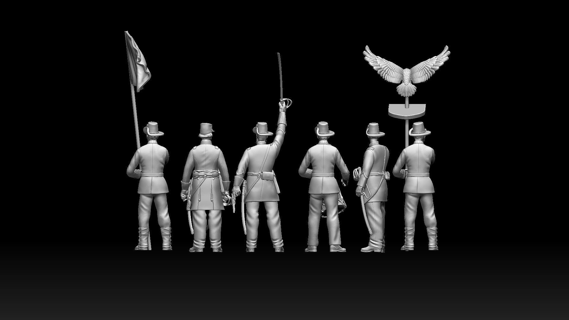 iron brigade 3D model 3D printable | CGTrader