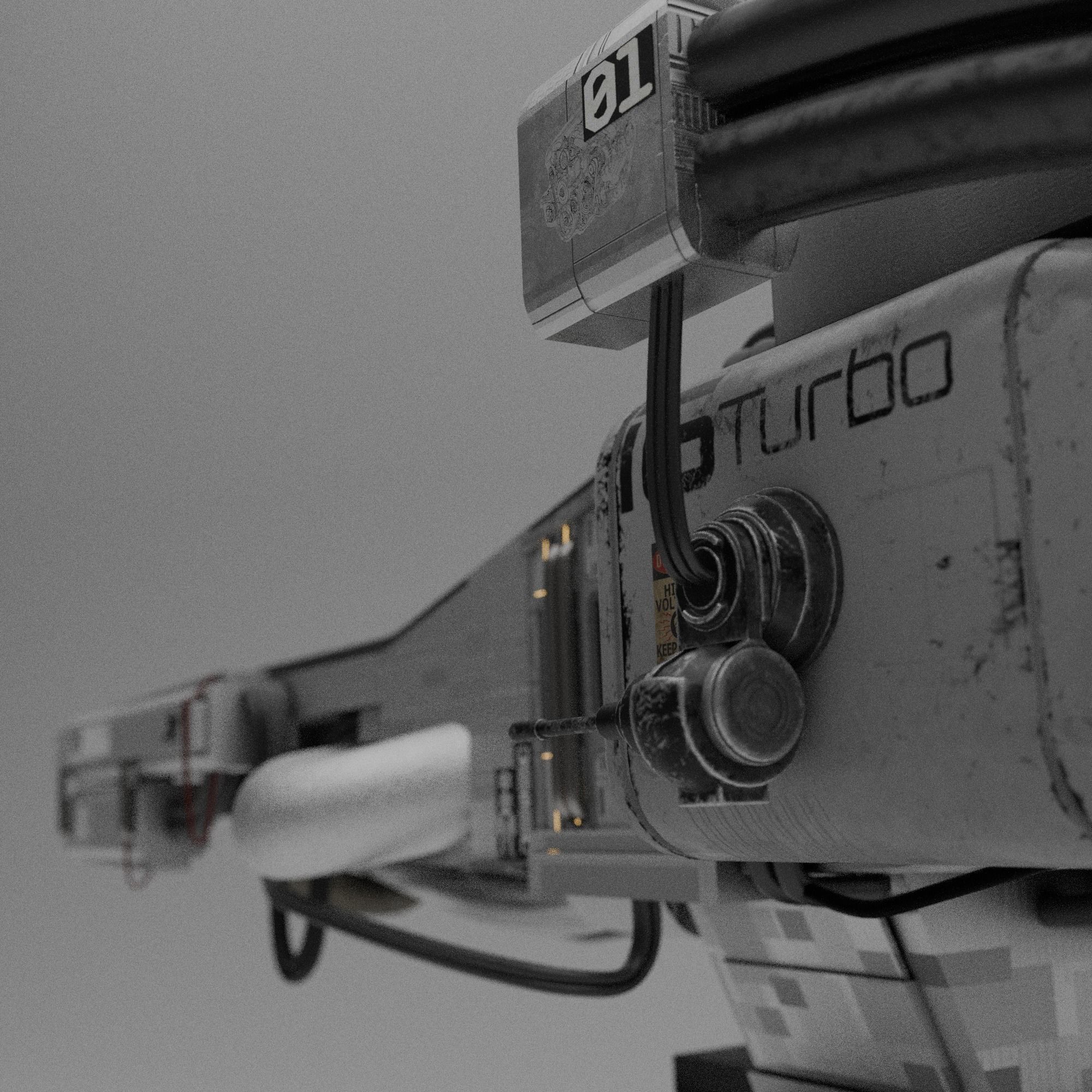 Blender sci fi spaceship 3D model | CGTrader