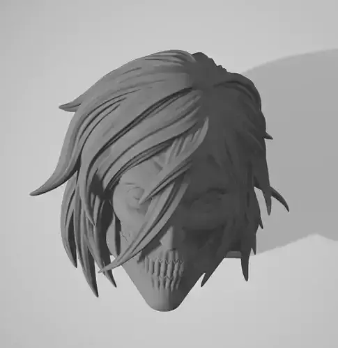 Eren jaeger AOT keycaps 3D model 3D printable | CGTrader