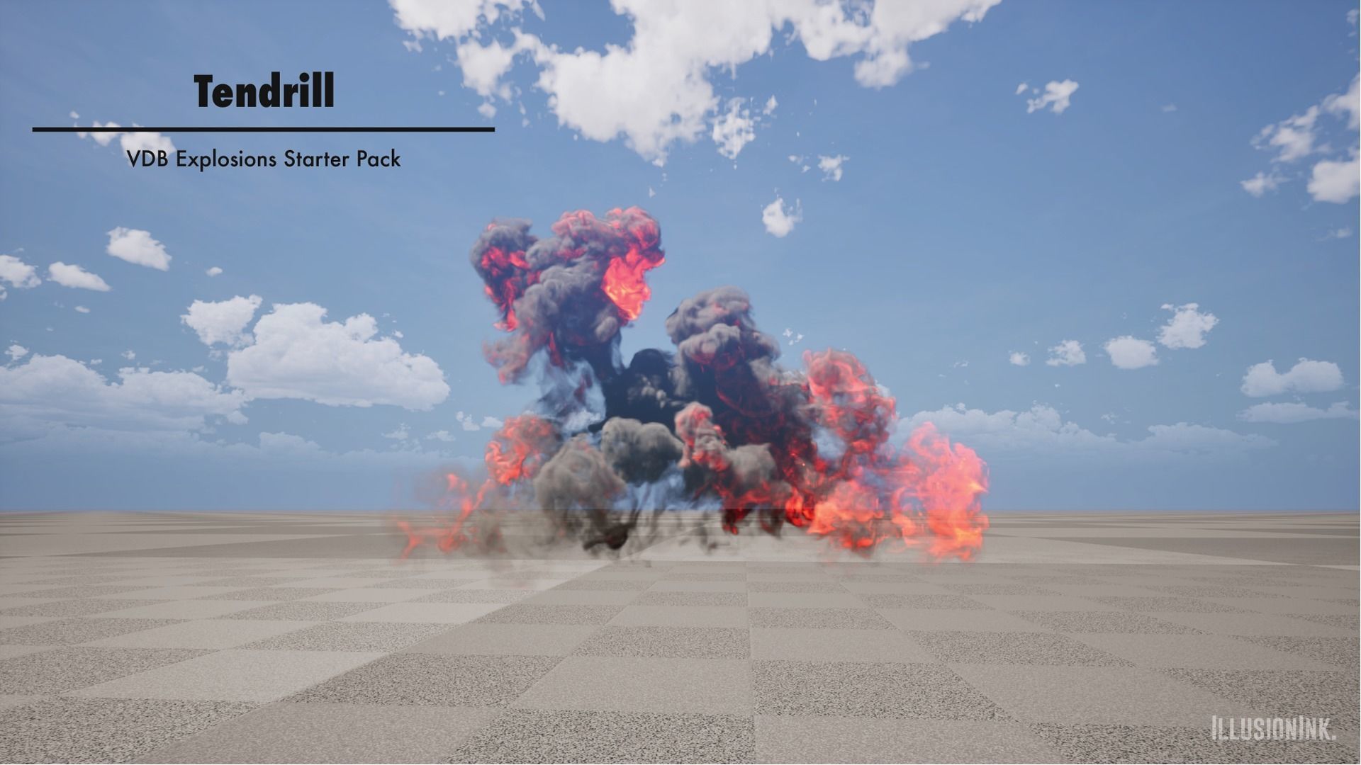 VDB Explosions Starter Pack 3D model animated | CGTrader