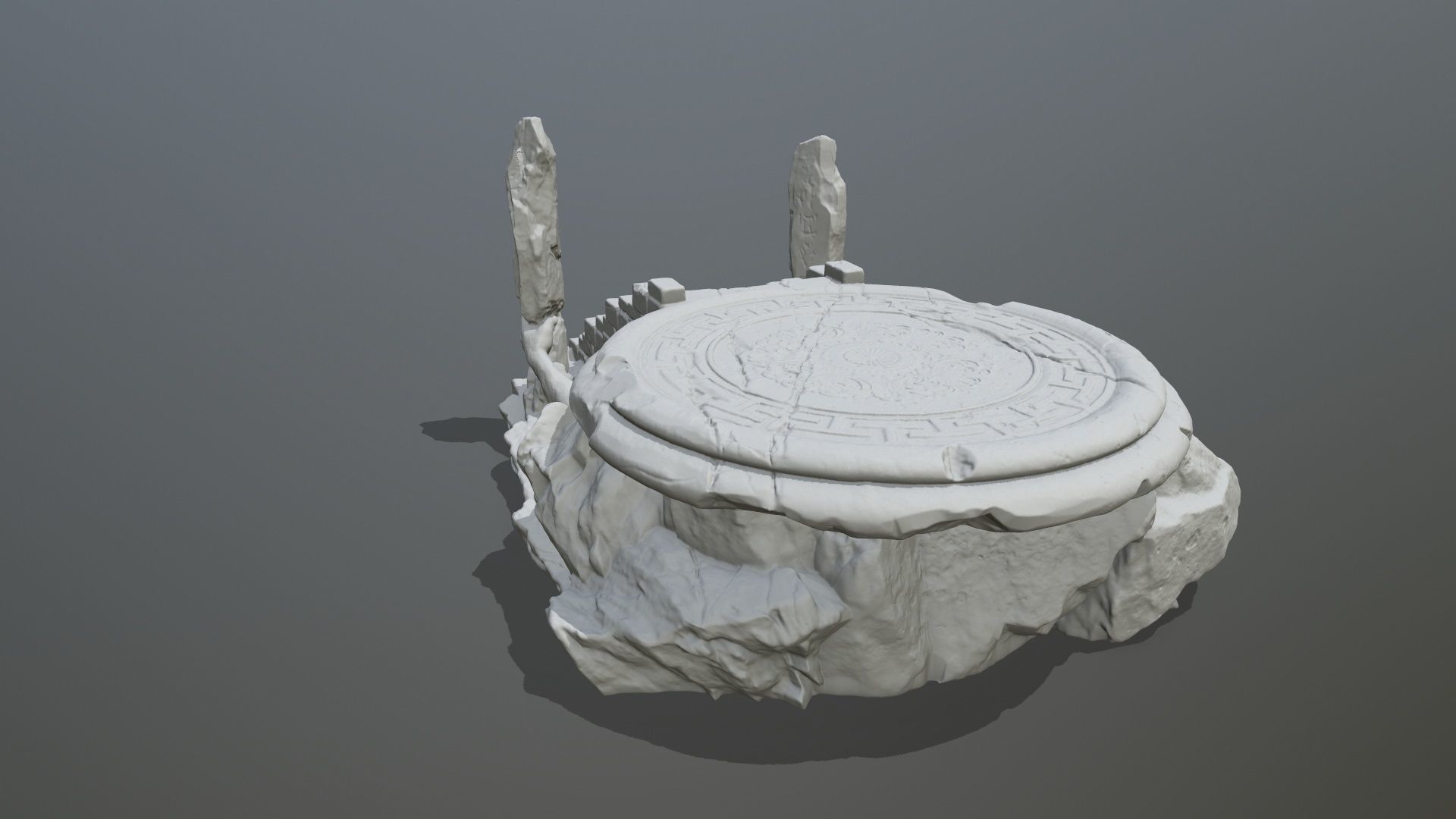 Temple stl 3D model 3D printable | CGTrader