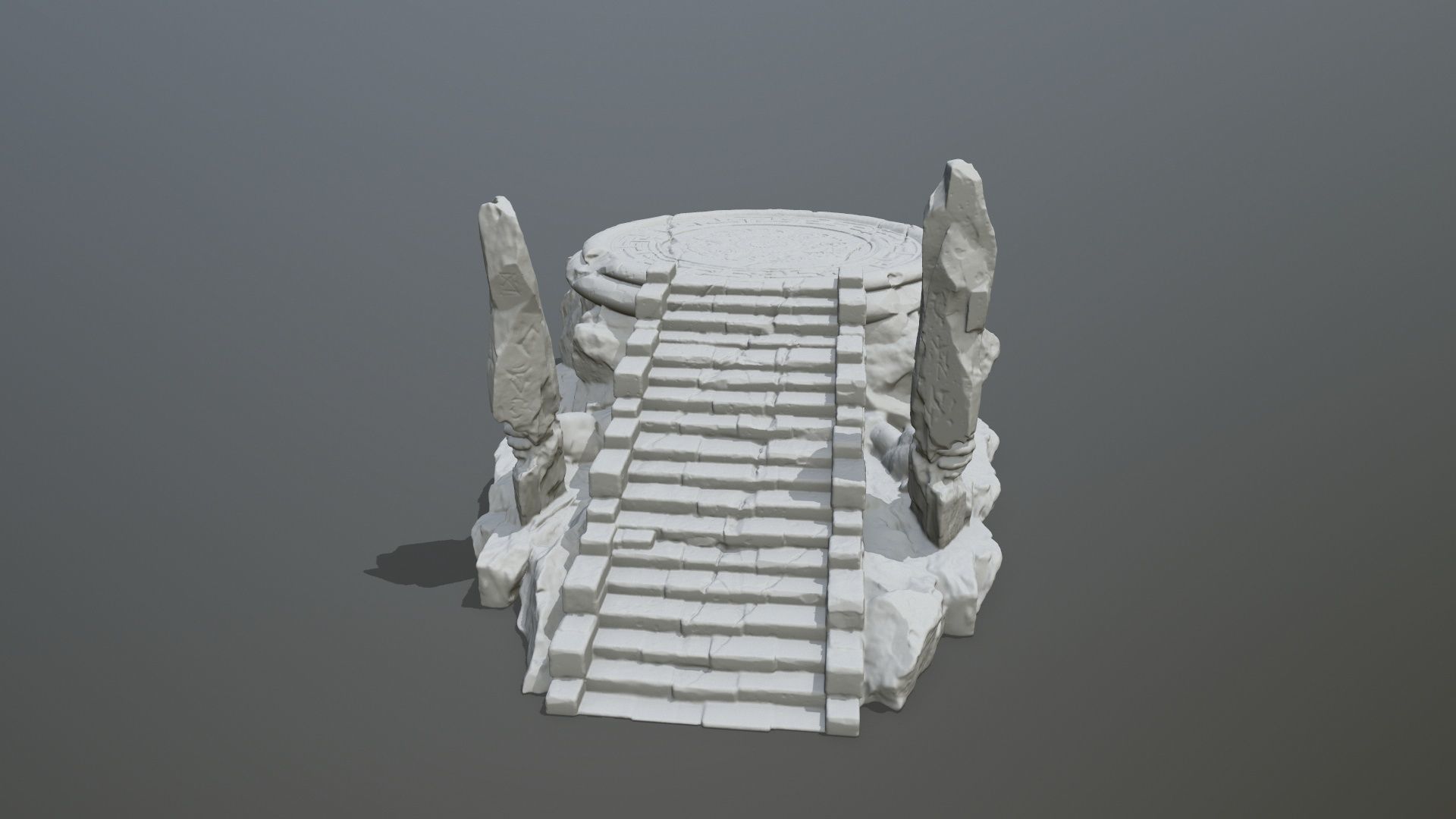 Temple stl 3D model 3D printable | CGTrader