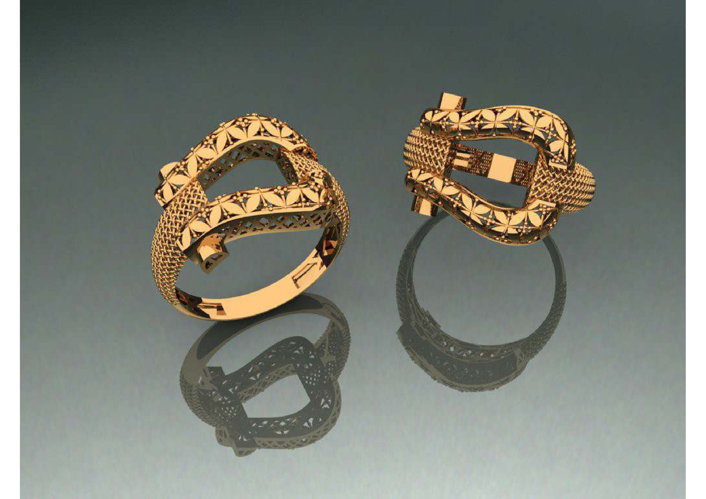 light weight jaali ring 40 STL ready for print 3D model 3D printable ...