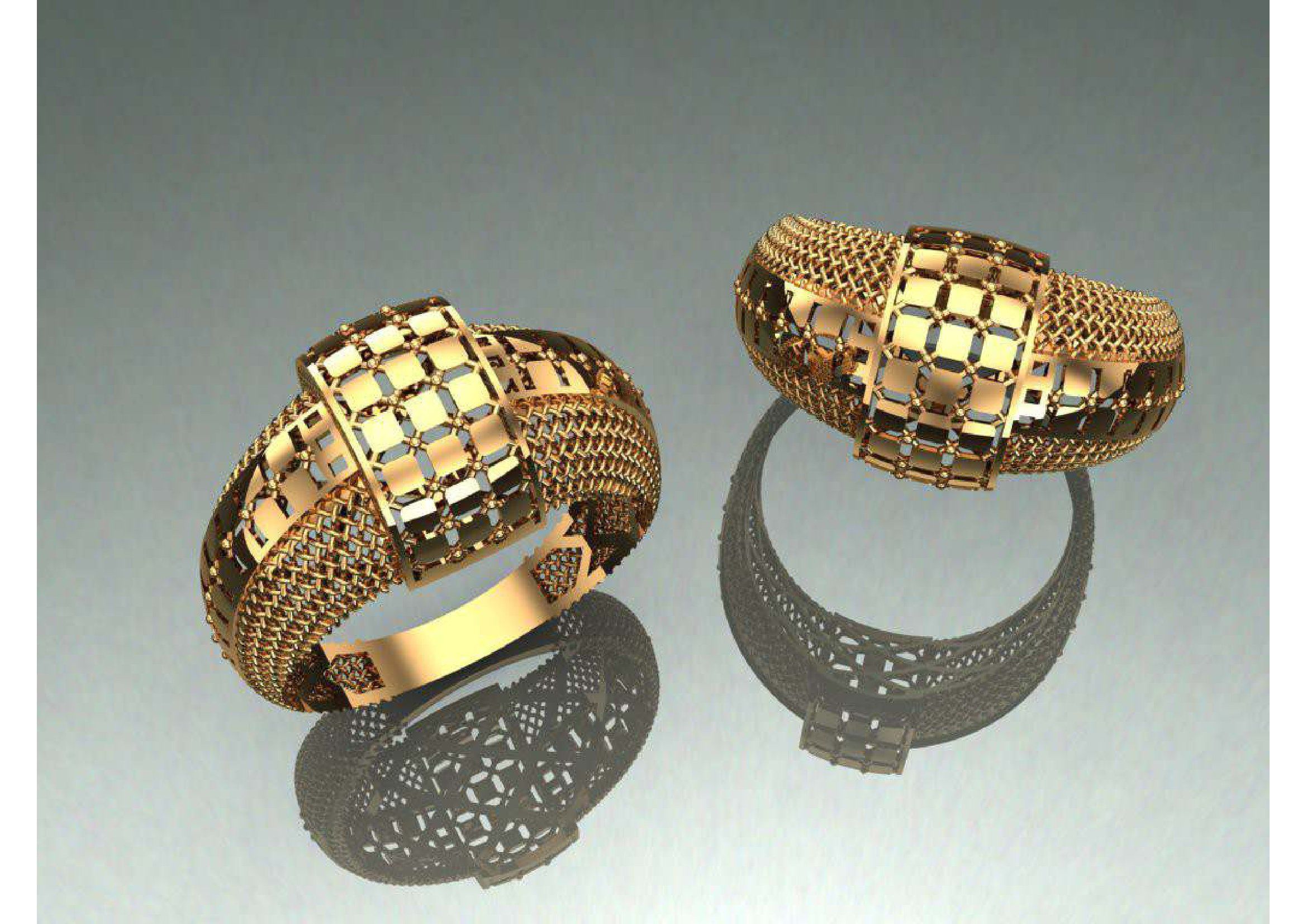 light weight jaali ring 40 STL ready for print 3D model 3D printable ...