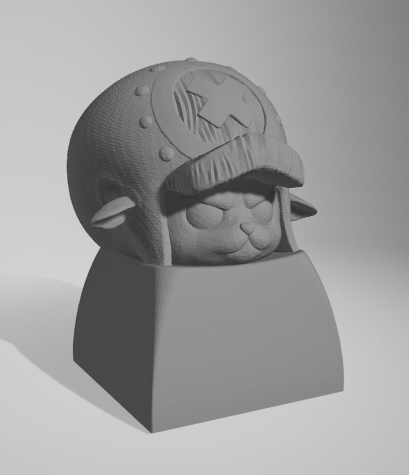 Chopper keycaps 3D model 3D printable | CGTrader