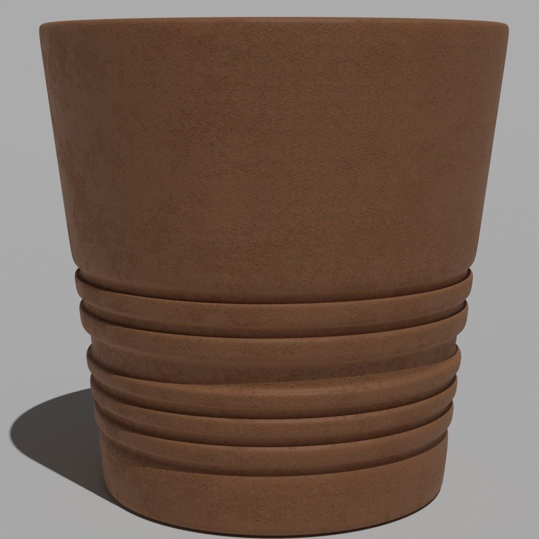 Ikea Muskot Style Plant Pot free 3D model | CGTrader