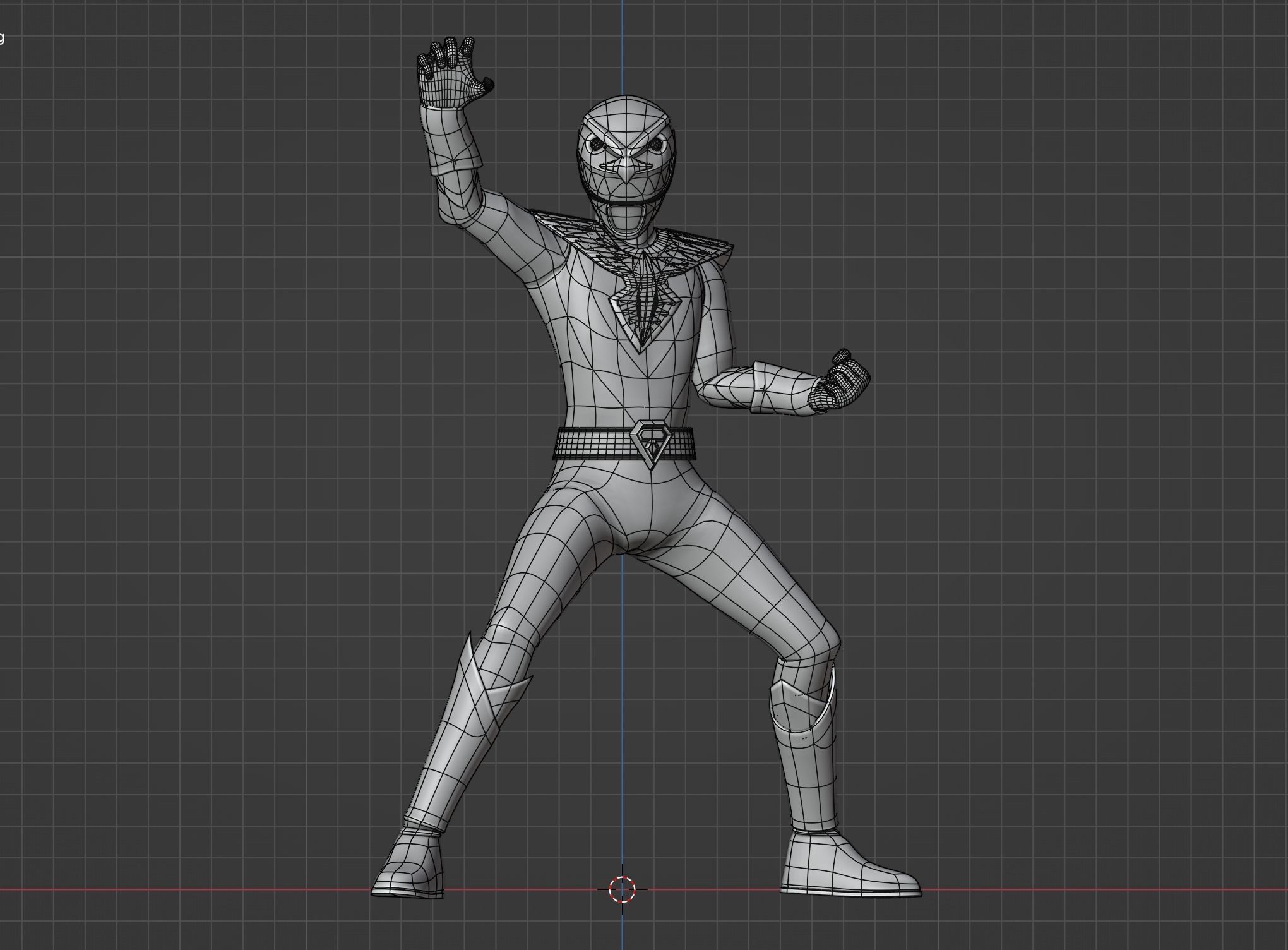 Yellow Owl - Chojin Sentai Jetman 3D model rigged | CGTrader