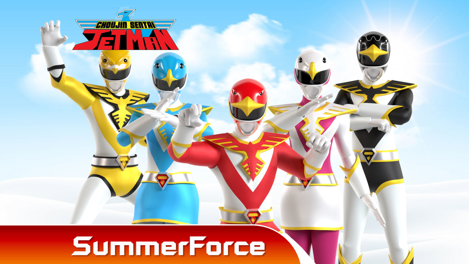 Yellow Owl - Chojin Sentai Jetman 3D model rigged | CGTrader