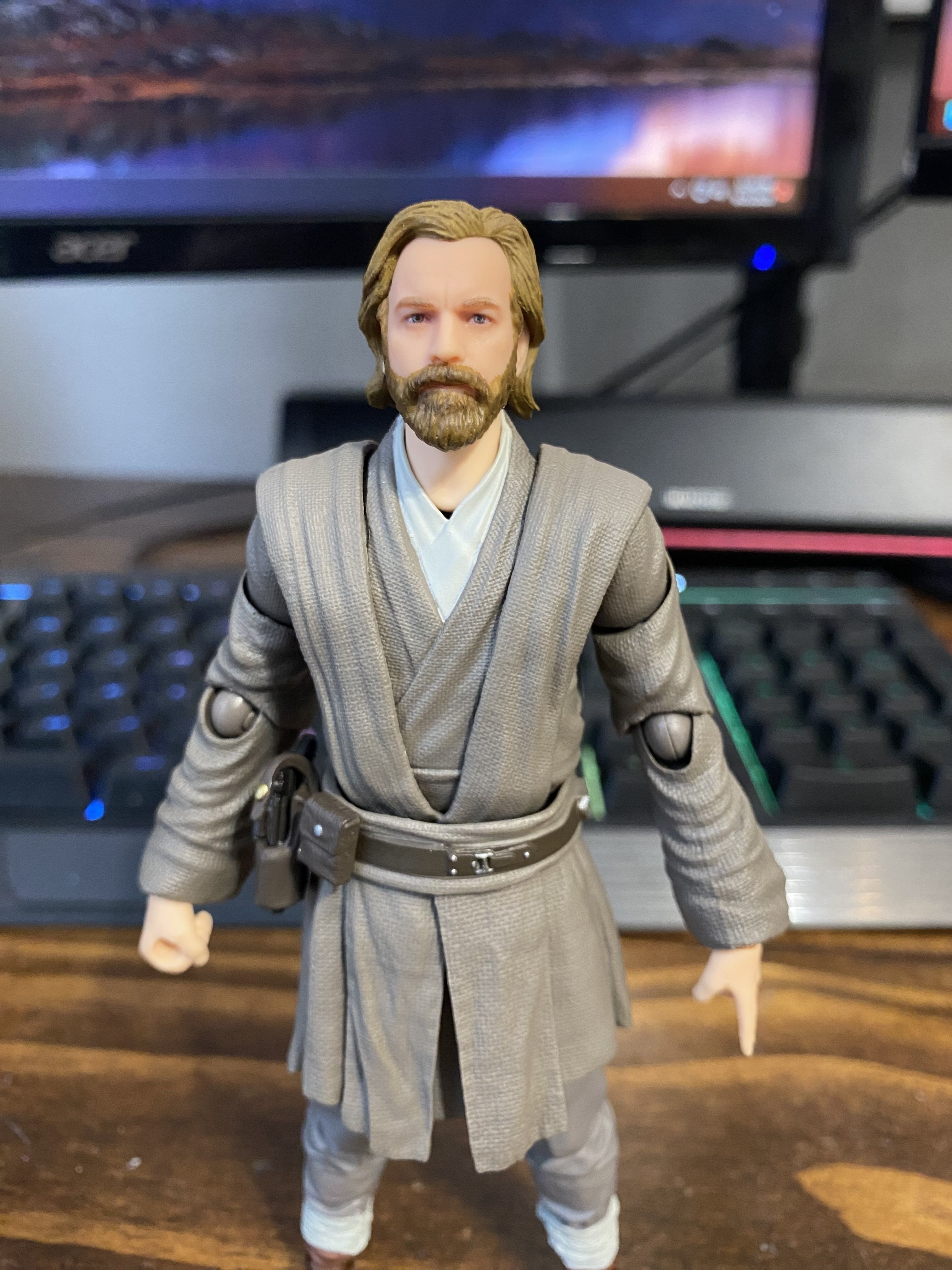SHF OBI WAN BLACK SERIES NECK ADAPTER free 3D model | CGTrader