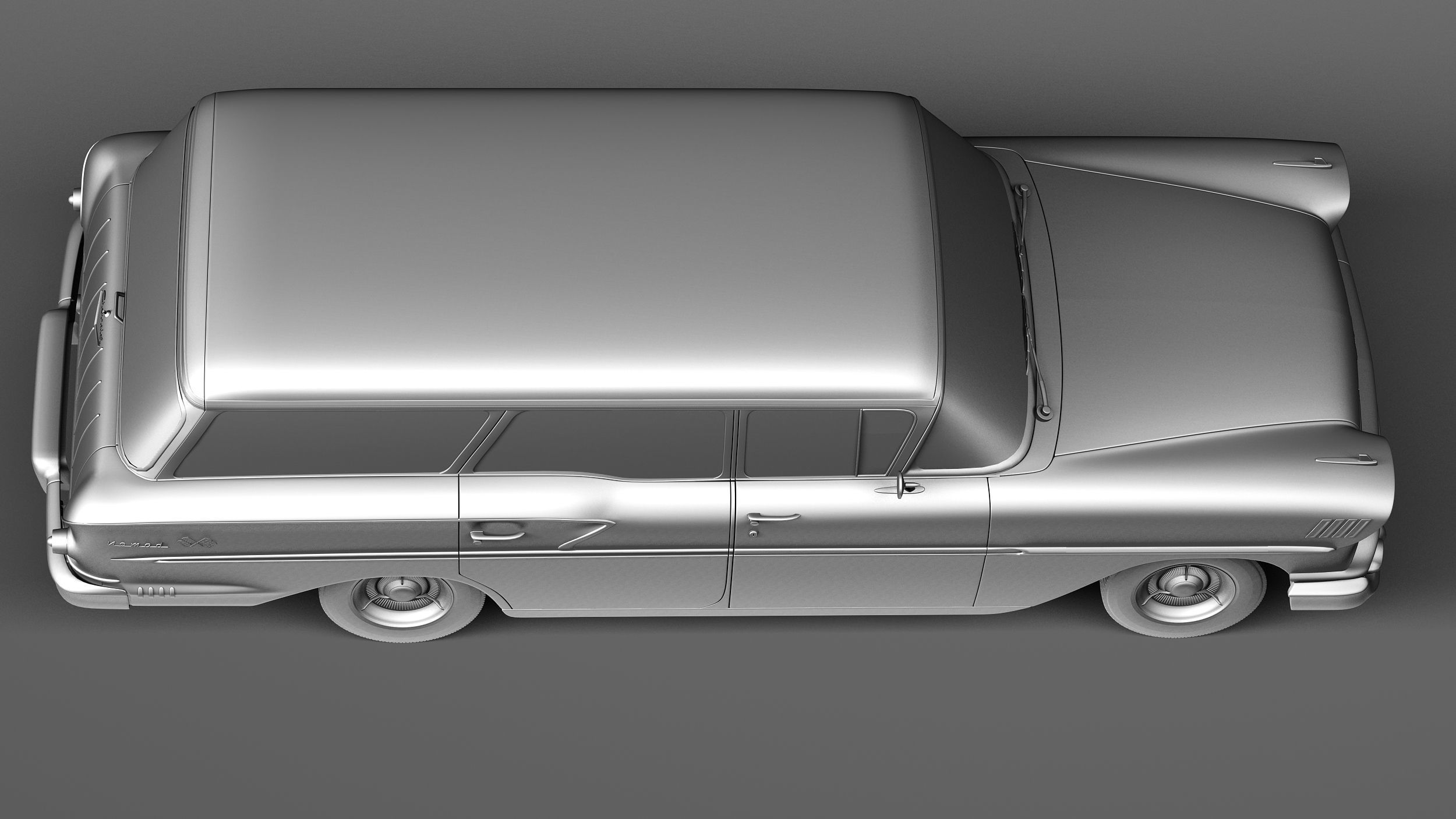 Chevrolet Nomad 1958 3D model | CGTrader