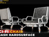 3D model 8 SCI-FI CHAIR HARDSURFACE VOL 01 VR / AR / low-poly | CGTrader