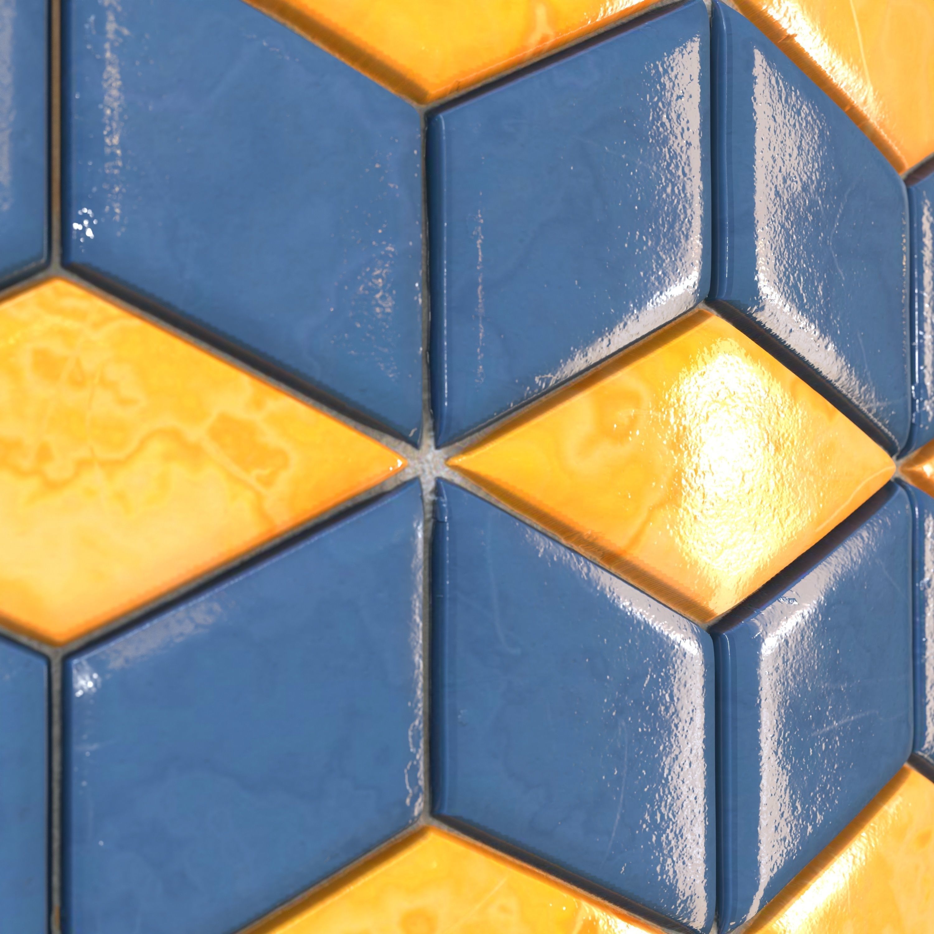checkerboard tile PBR texture 004 Texture | CGTrader
