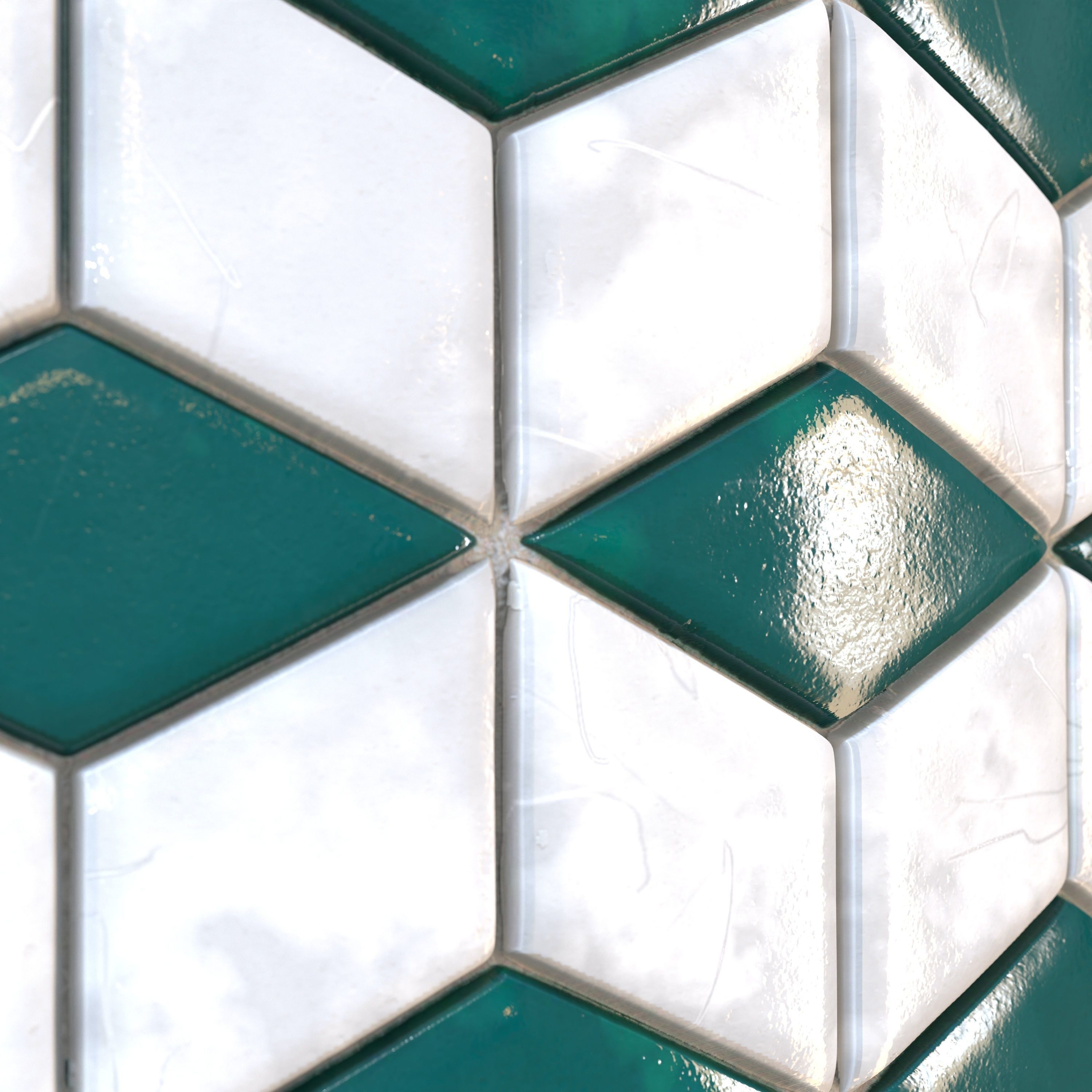 checkerboard tile PBR texture 004 Texture | CGTrader
