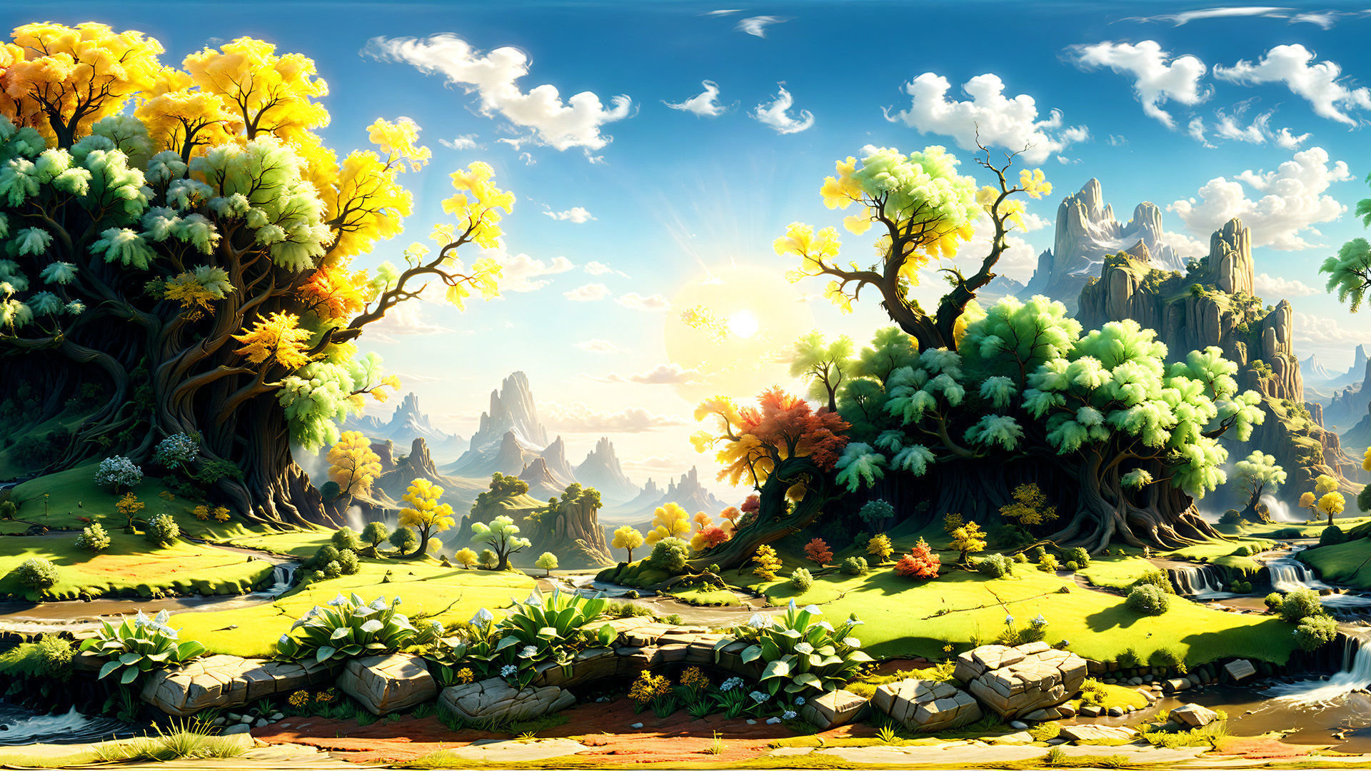 3D model HDRI Next Level Fantasy VR / AR / low-poly | CGTrader