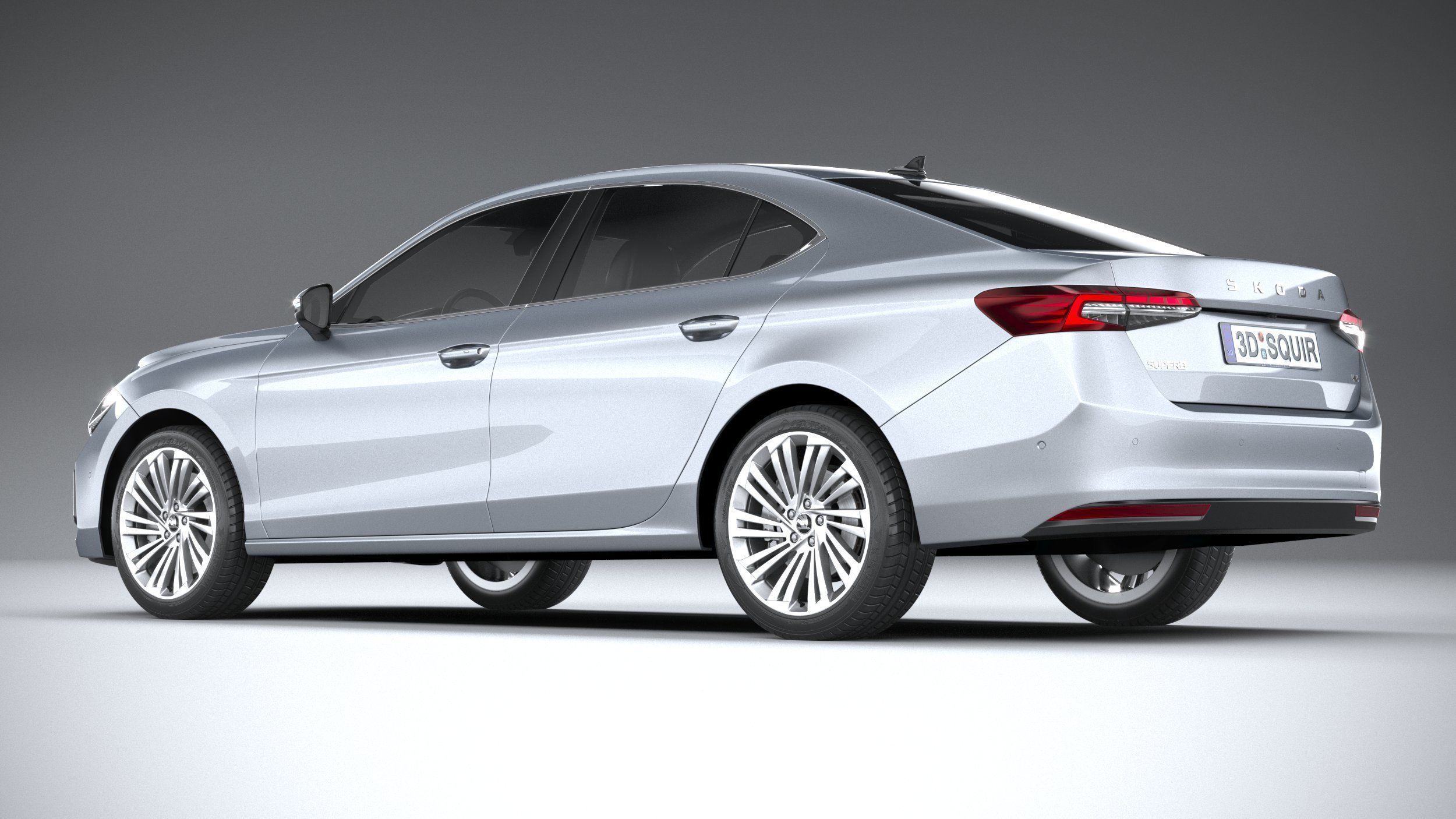 Skoda Superb 2024 3D model | CGTrader