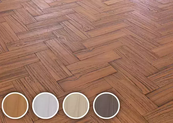 wooden parquet tile PBR Texture 002 Texture | CGTrader