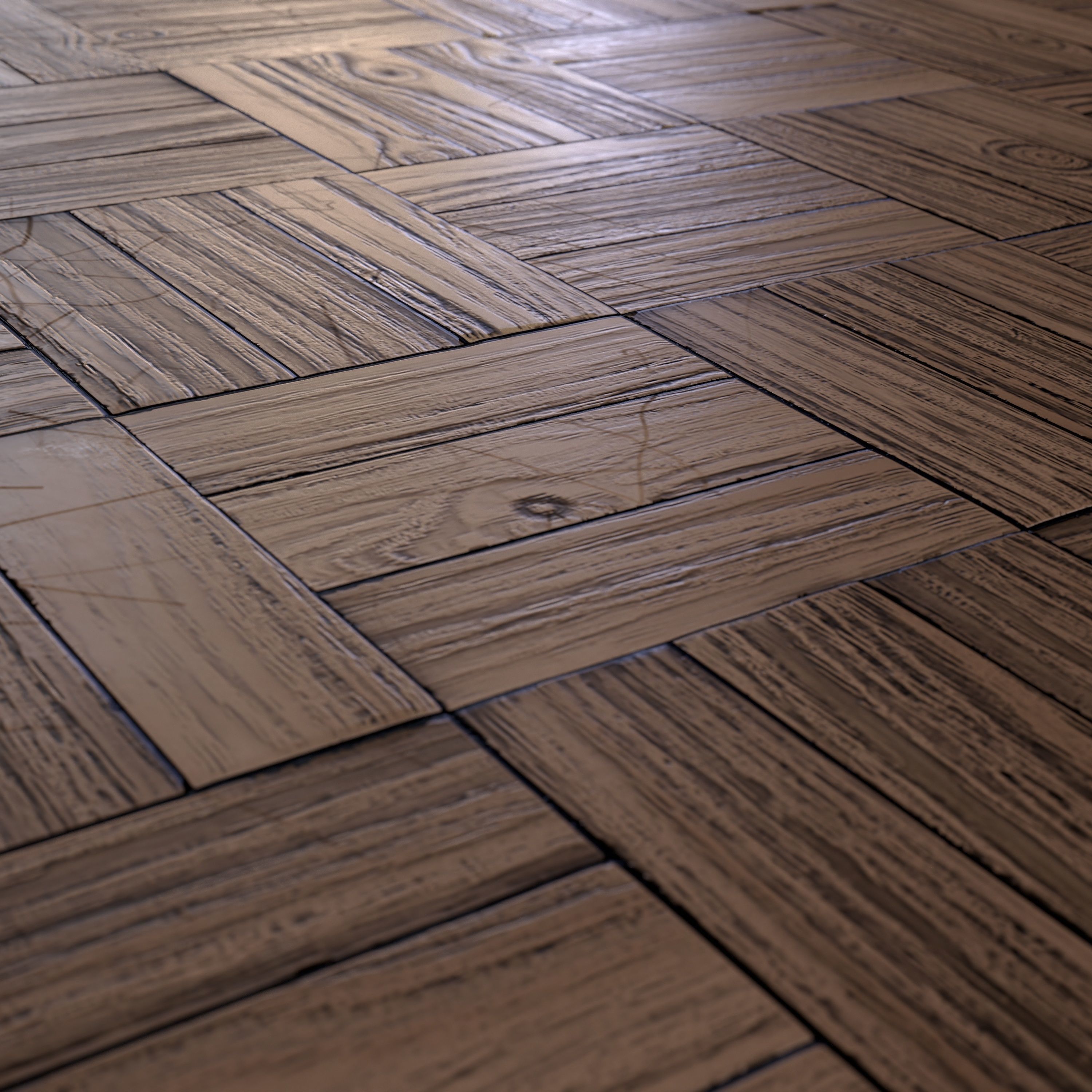 wooden parquet tile PBR Texture 003 Texture | CGTrader