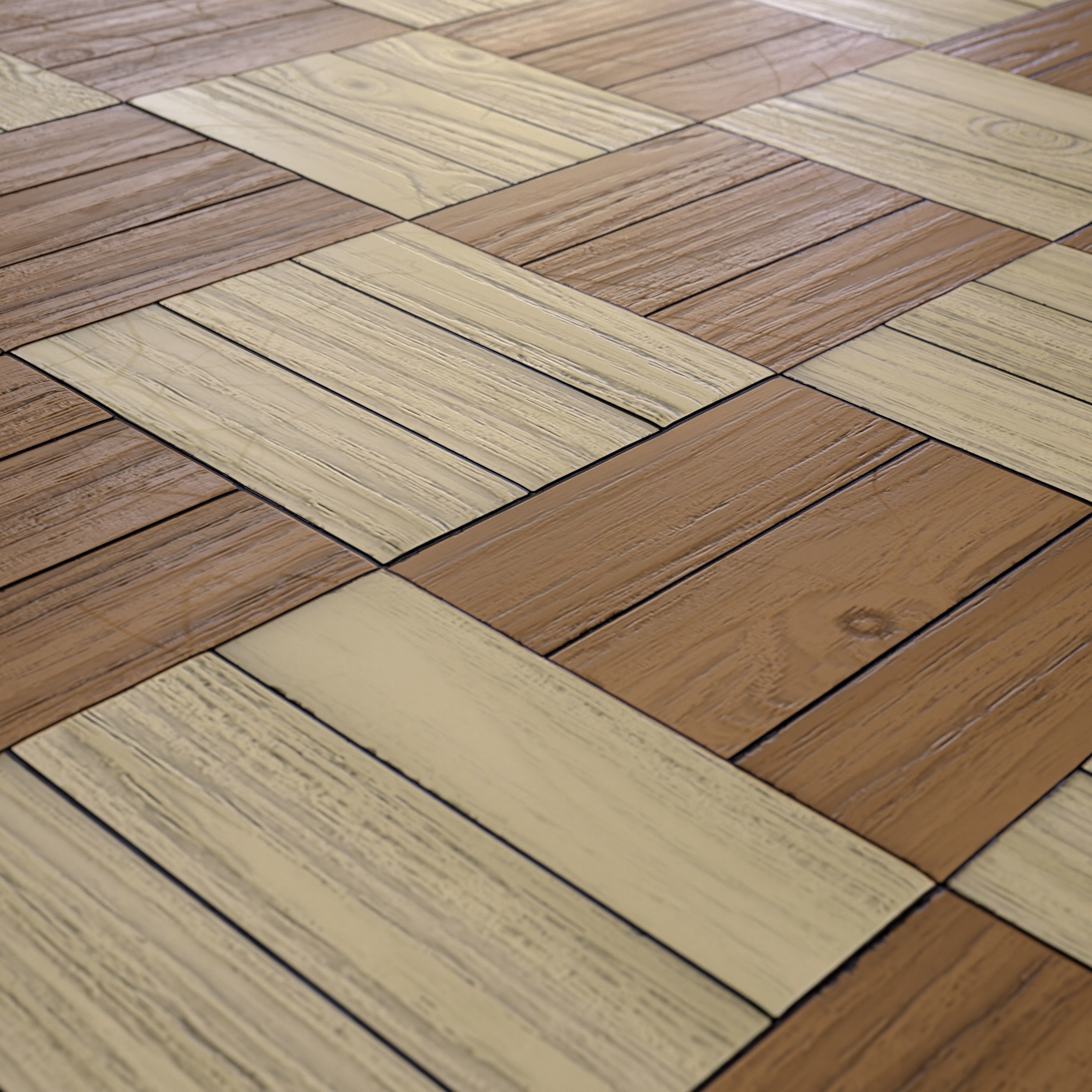 wooden parquet tile PBR Texture 004 Texture | CGTrader