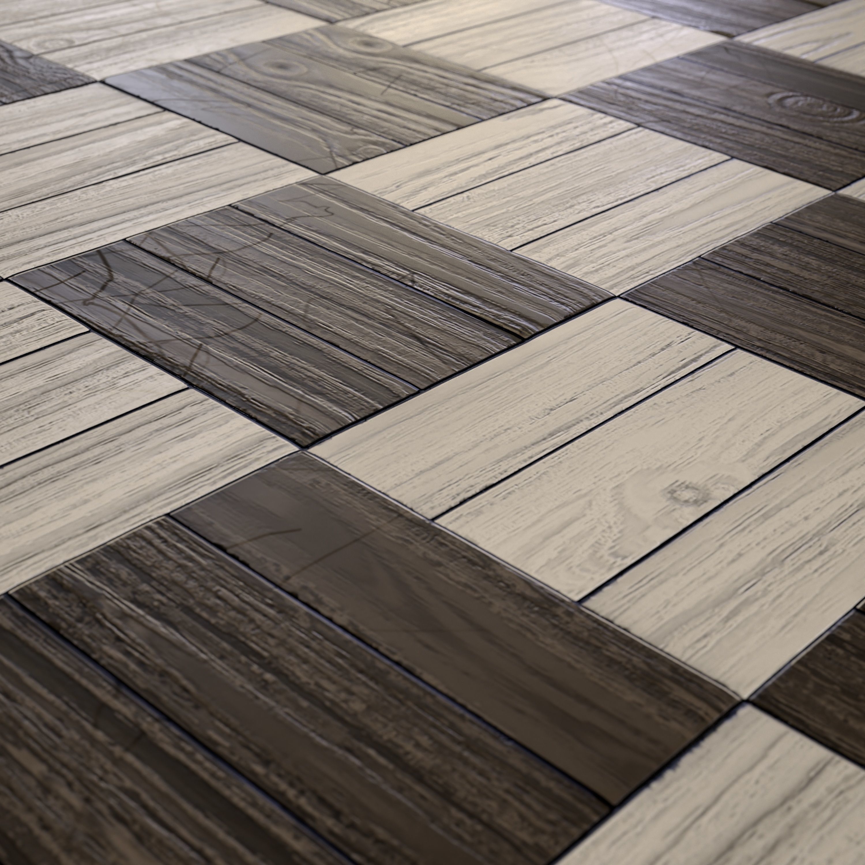 wooden parquet tile PBR Texture 004 Texture | CGTrader