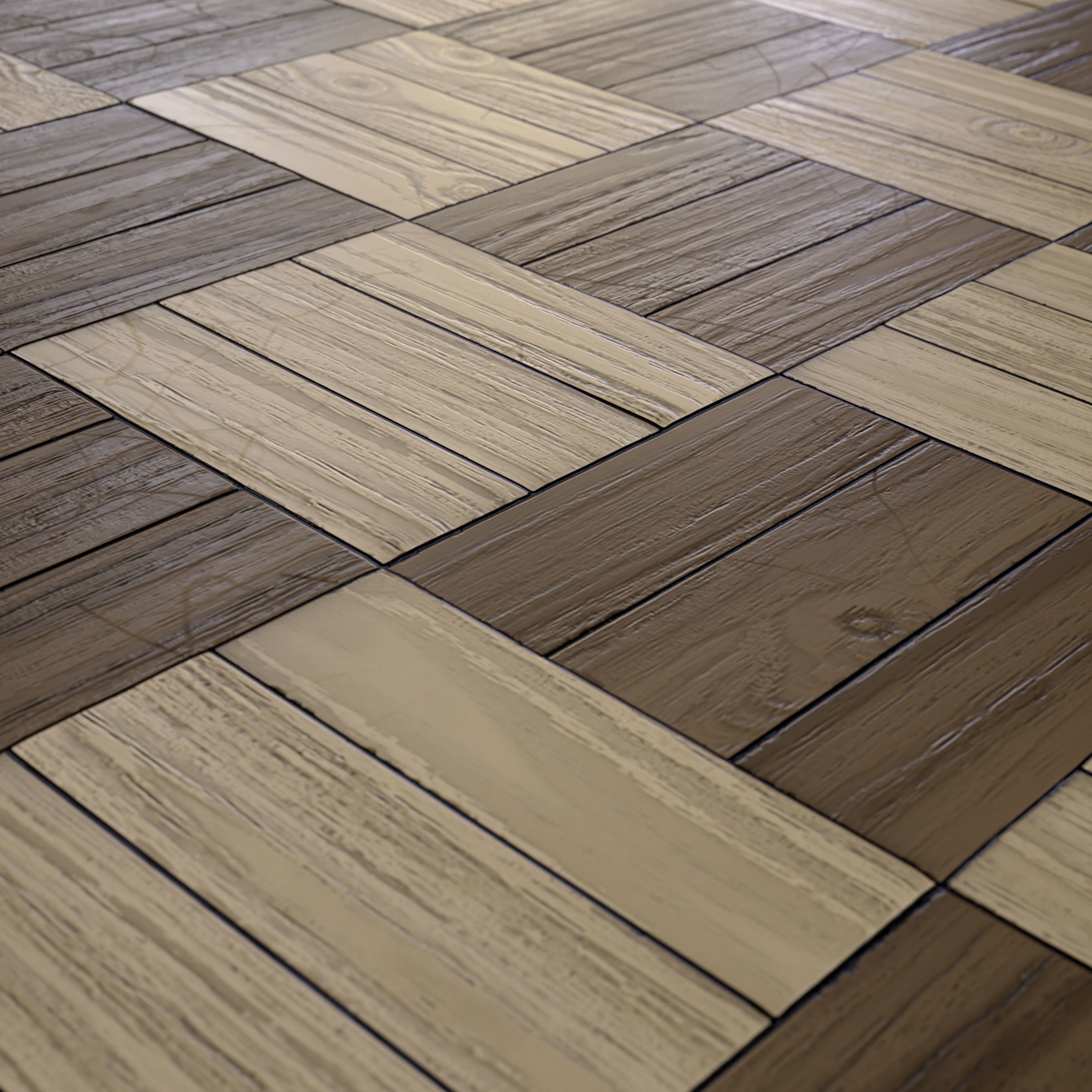 wooden parquet tile PBR Texture 004 Texture | CGTrader