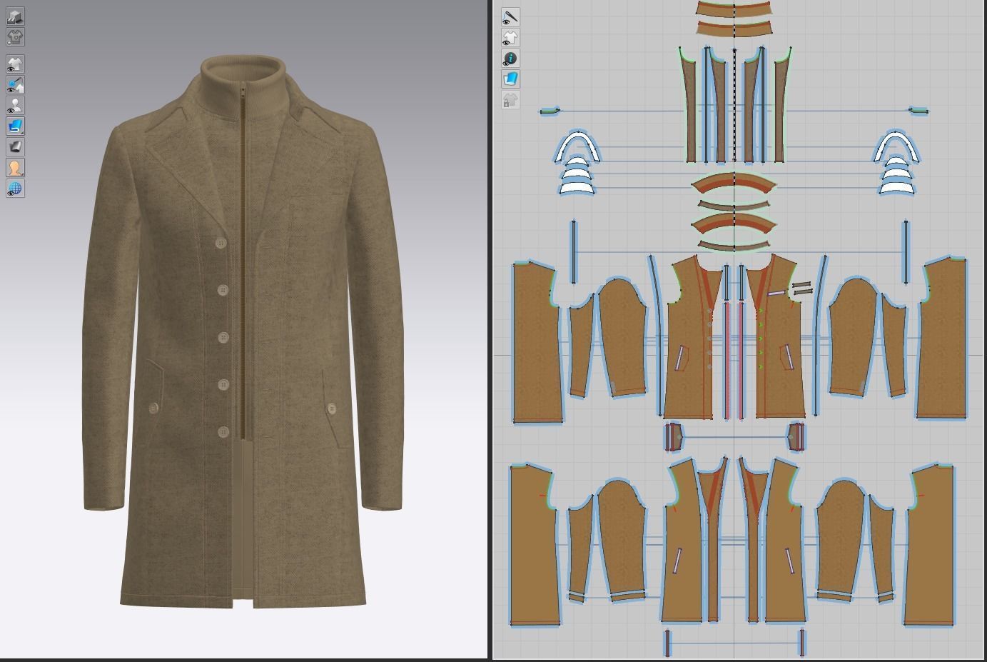 Trench Coat Man 3D model | CGTrader