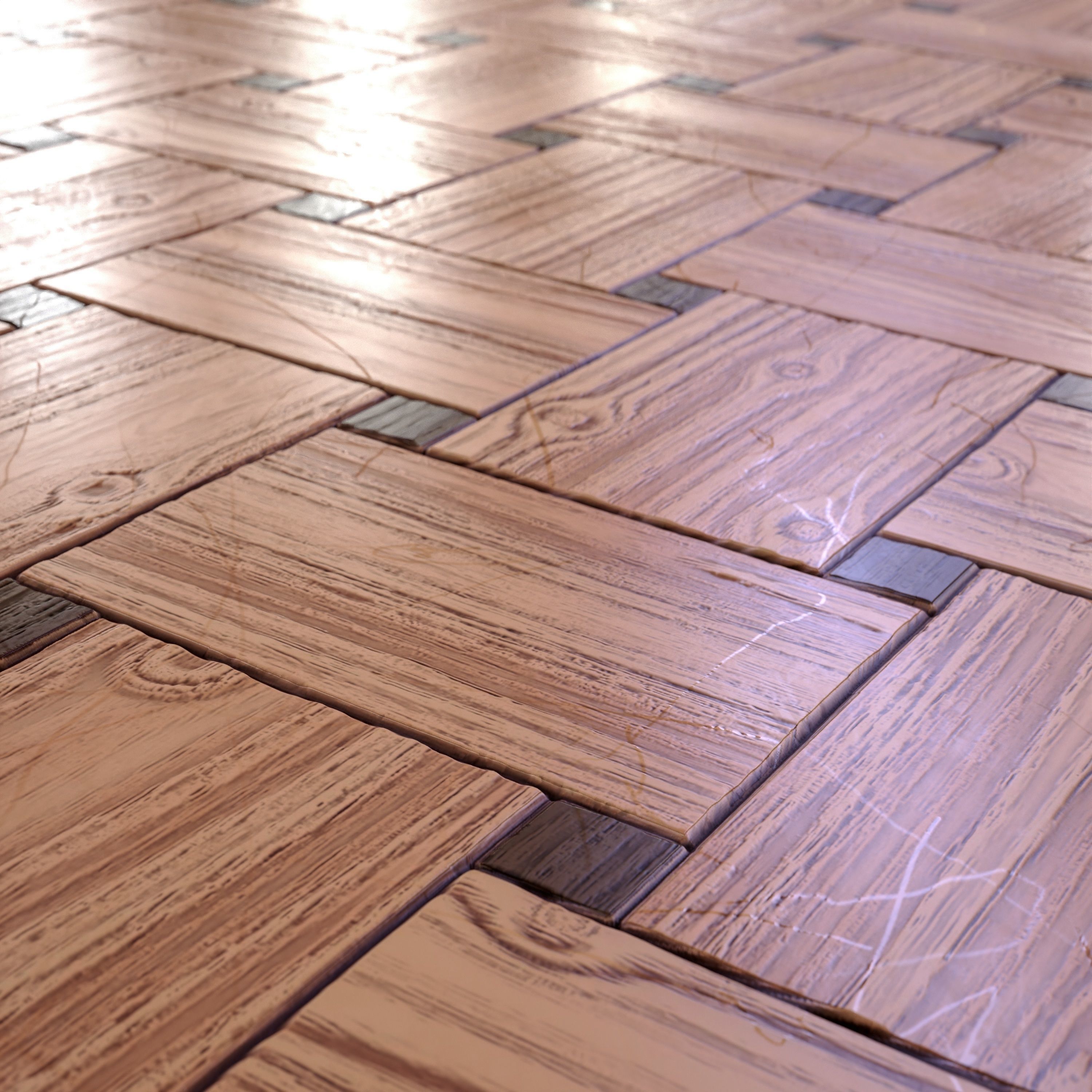 wooden parquet tile PBR Texture 006 Texture | CGTrader
