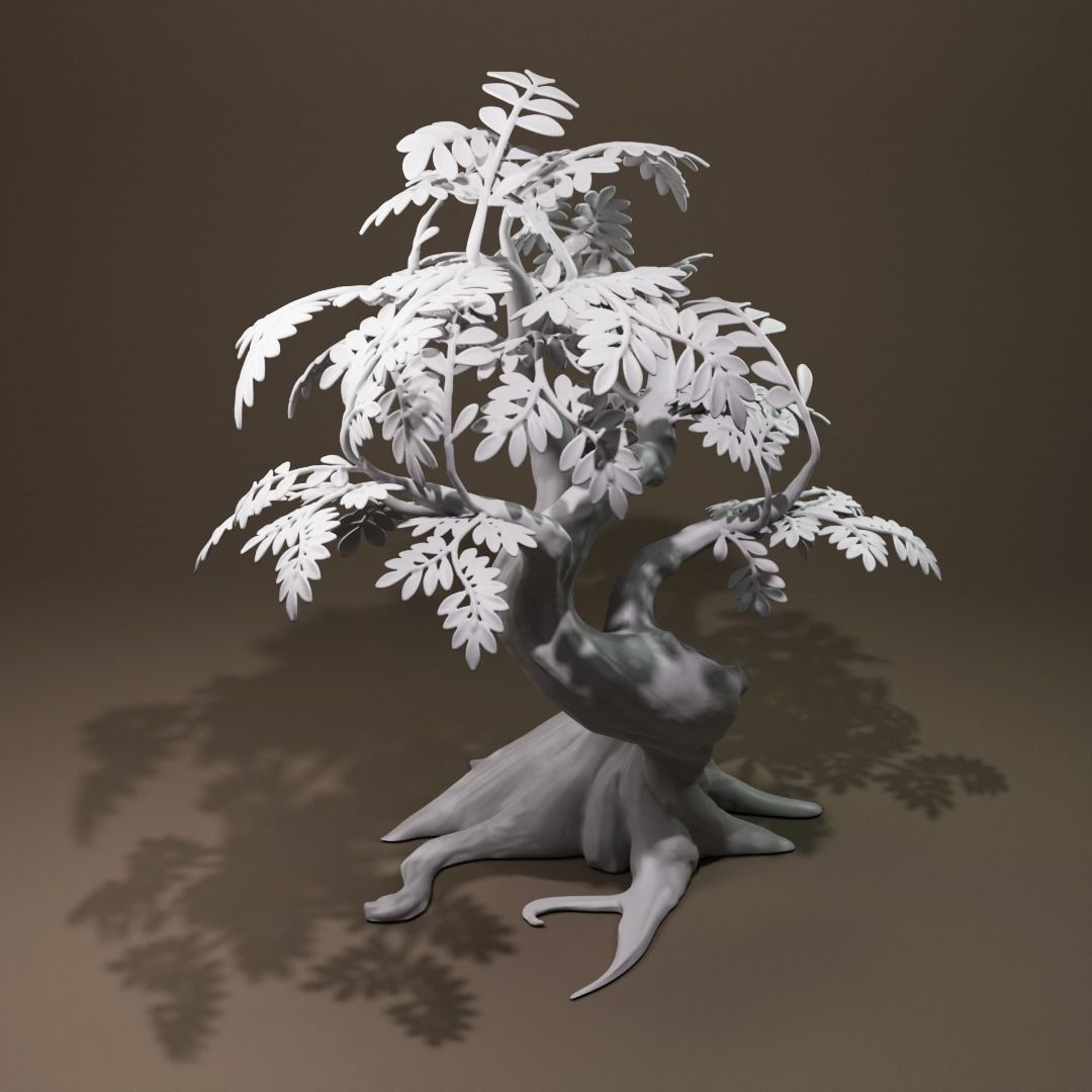 Stylish tree 3D model 3D printable | CGTrader