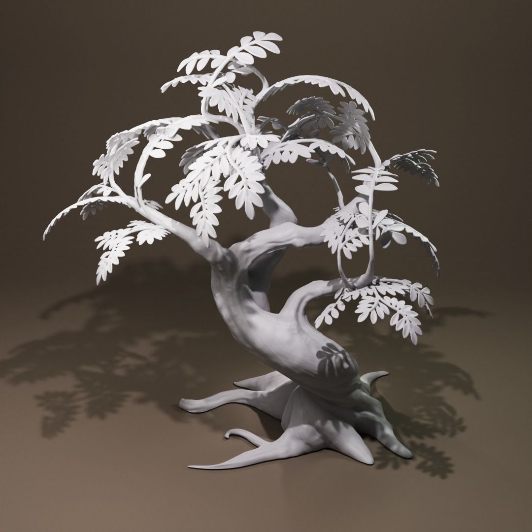 Stylish tree 3D model 3D printable | CGTrader