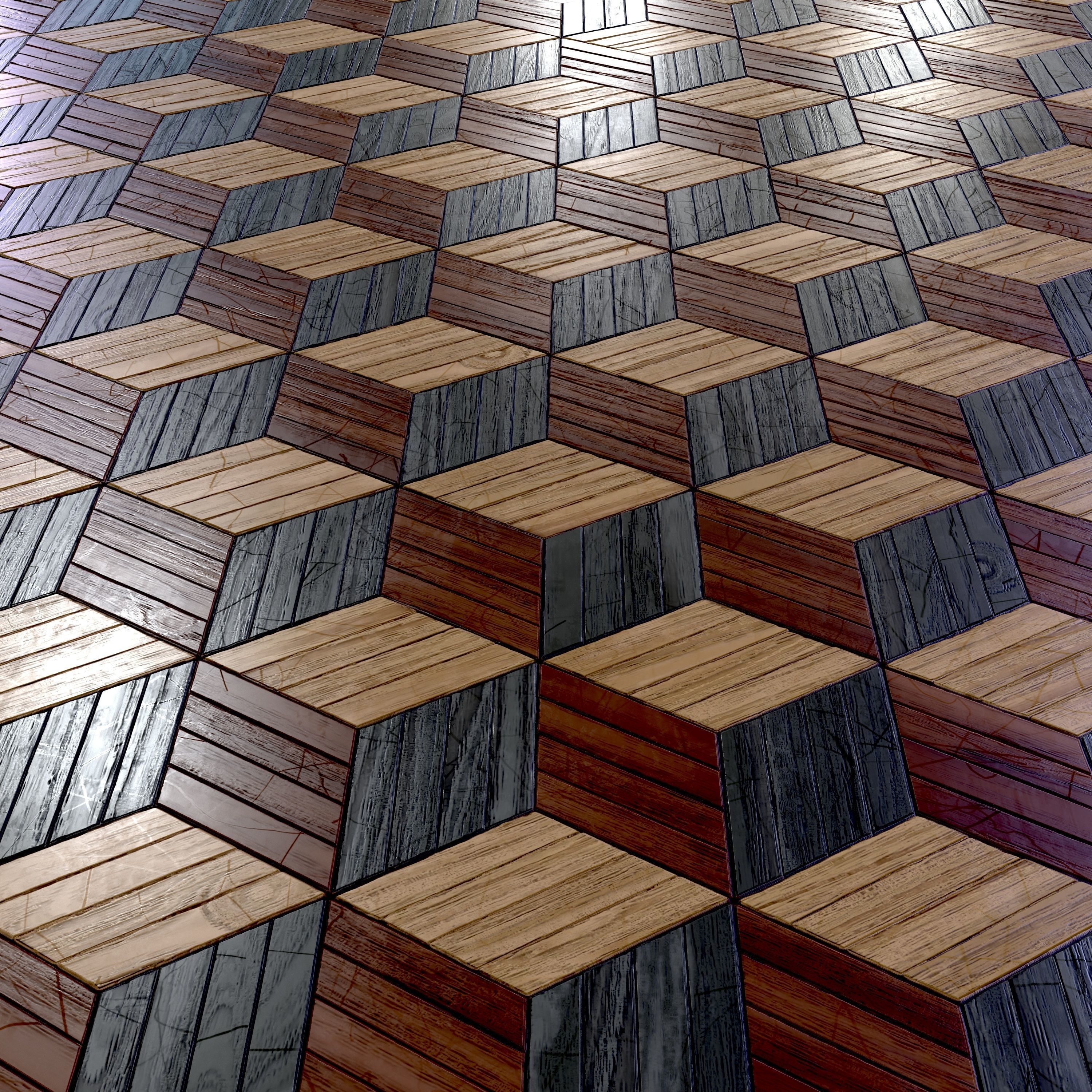 wooden parquet tile PBR Texture 008 Texture | CGTrader