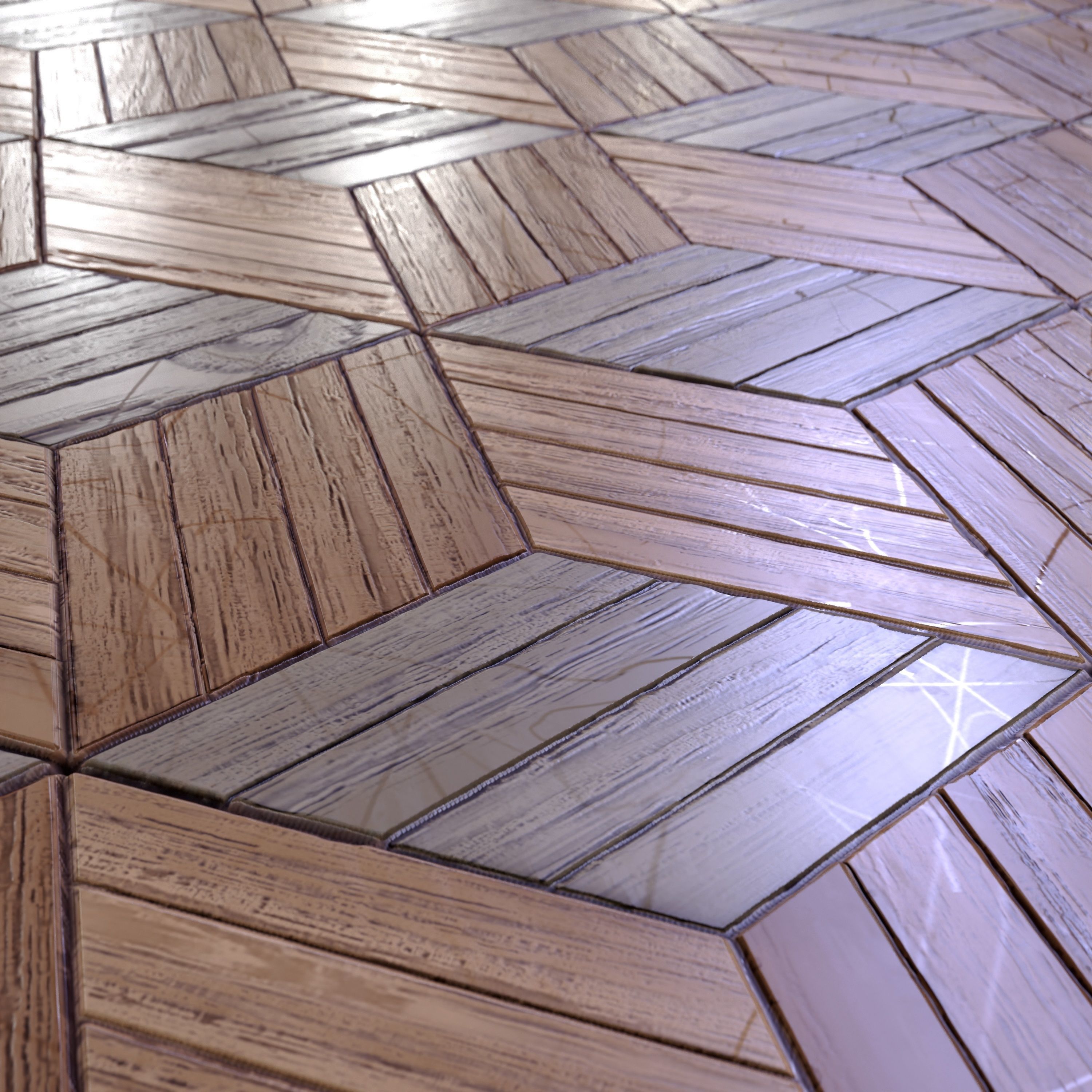 wooden parquet tile PBR Texture 008 Texture | CGTrader