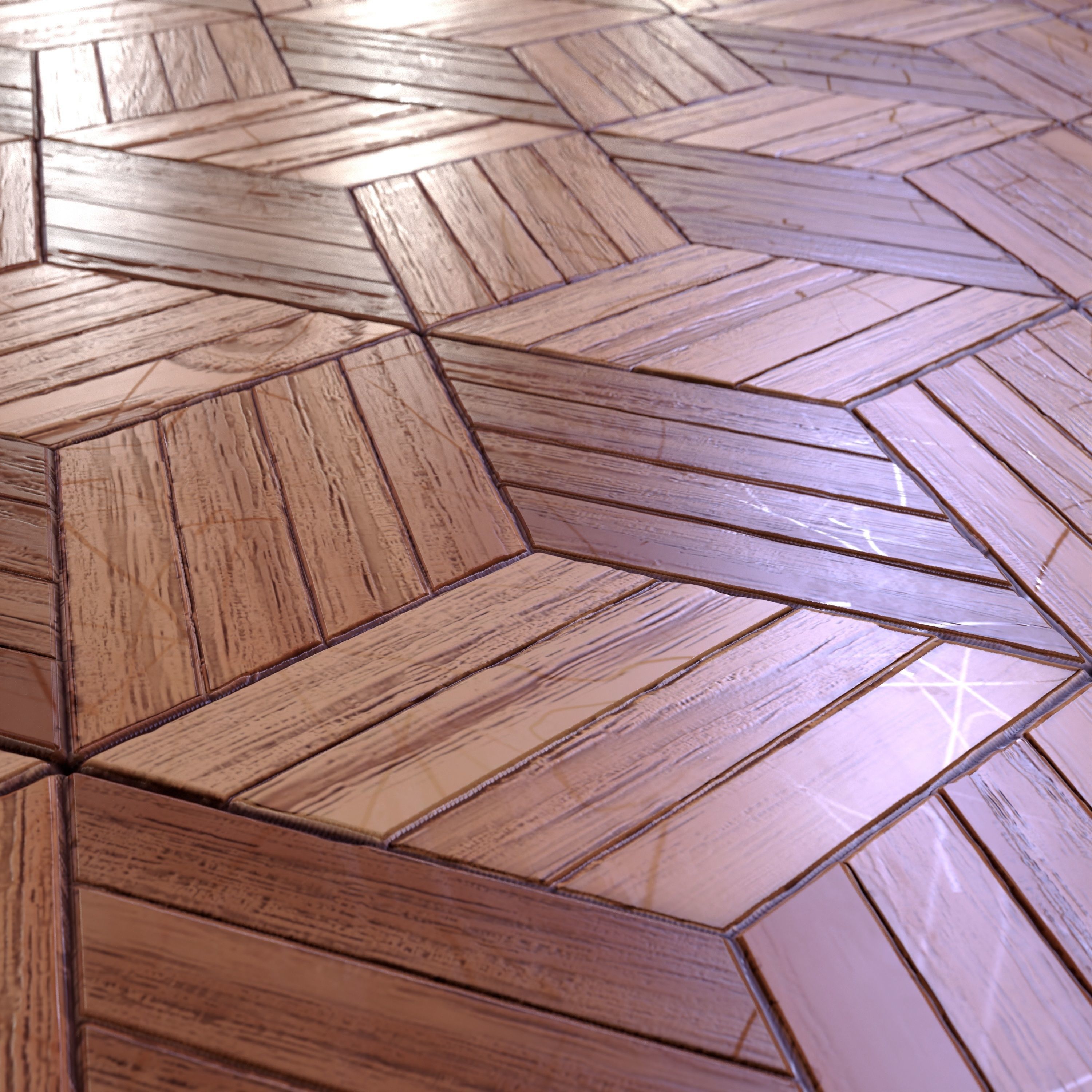 wooden parquet tile PBR Texture 008 Texture | CGTrader