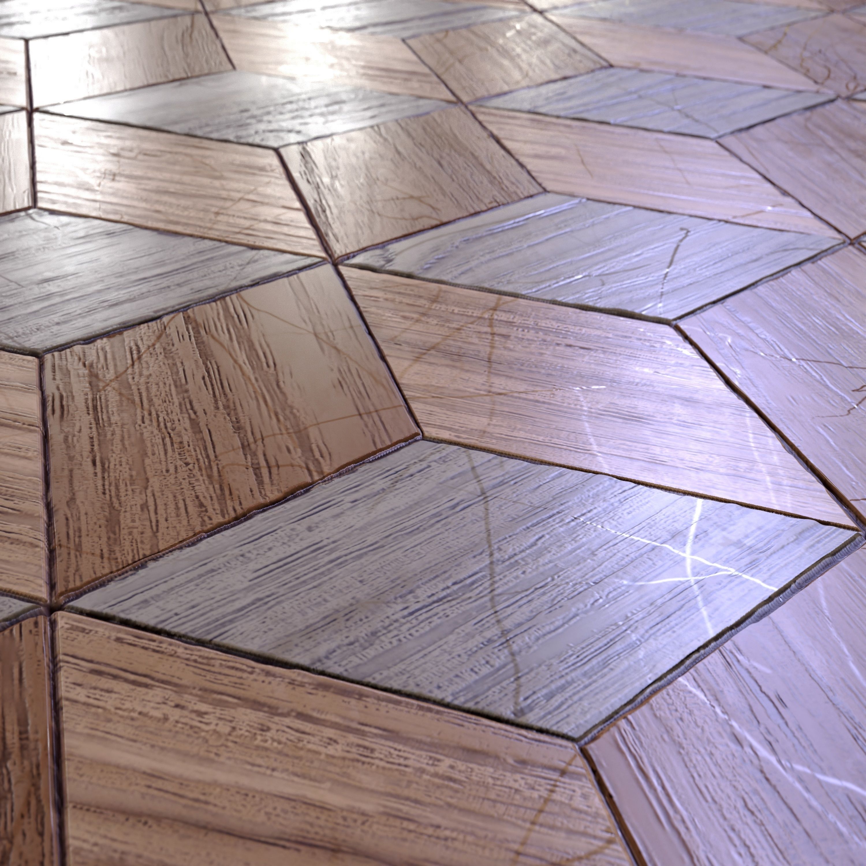 wooden parquet tile PBR Texture 009 Texture | CGTrader